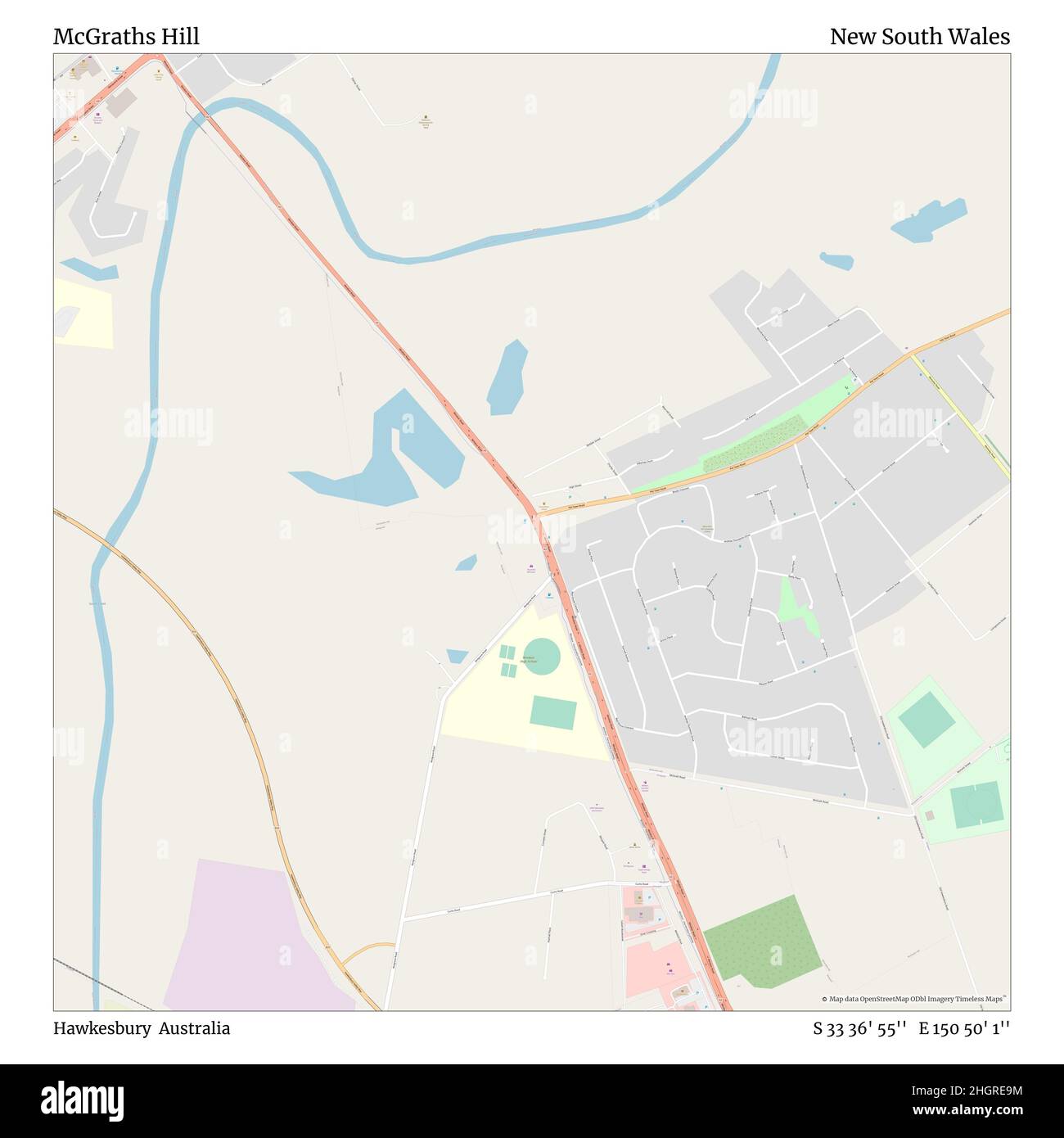 Hawkesbury map hi-res stock photography and images - Alamy