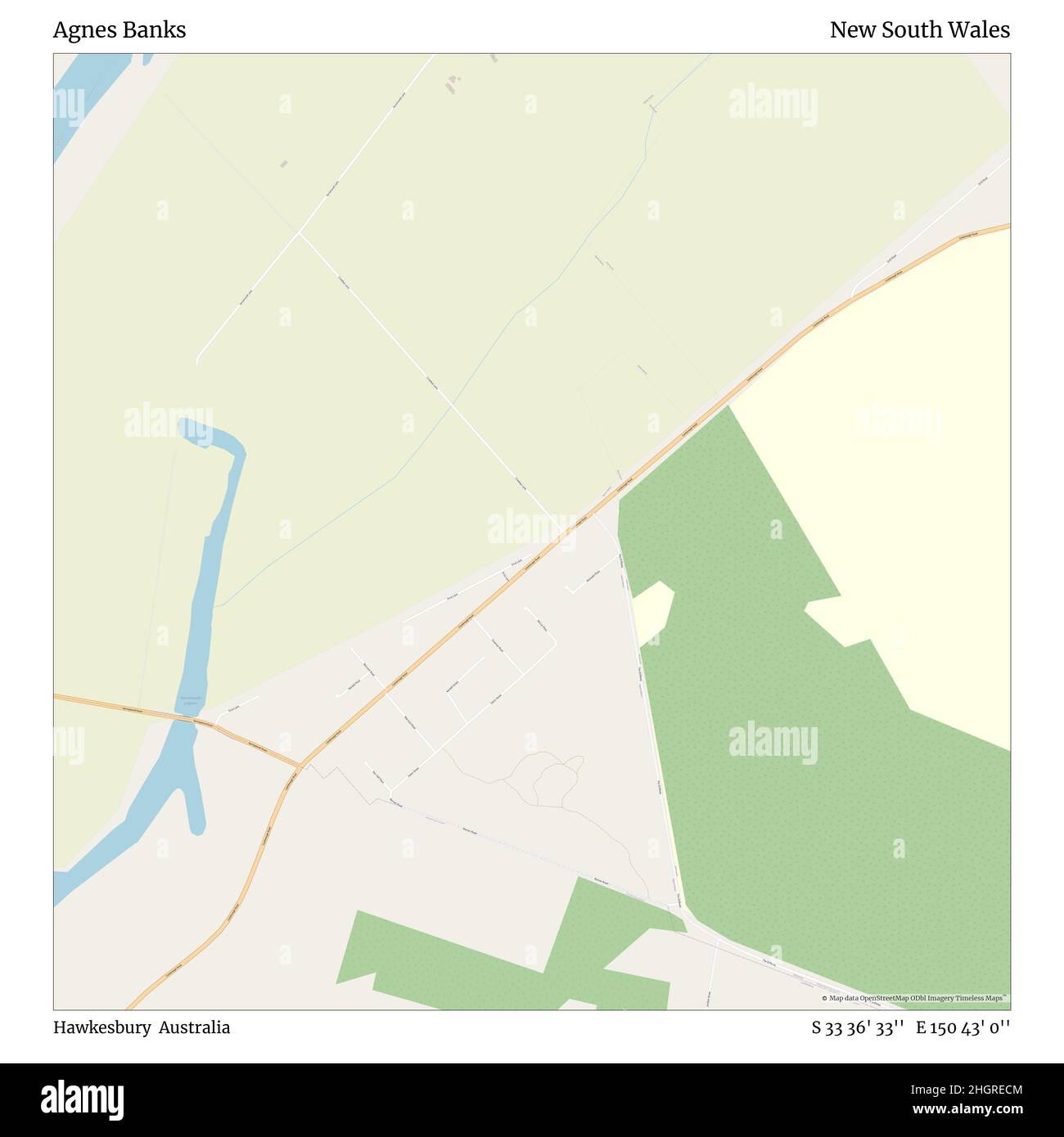 Map of hawkesbury hi-res stock photography and images - Alamy