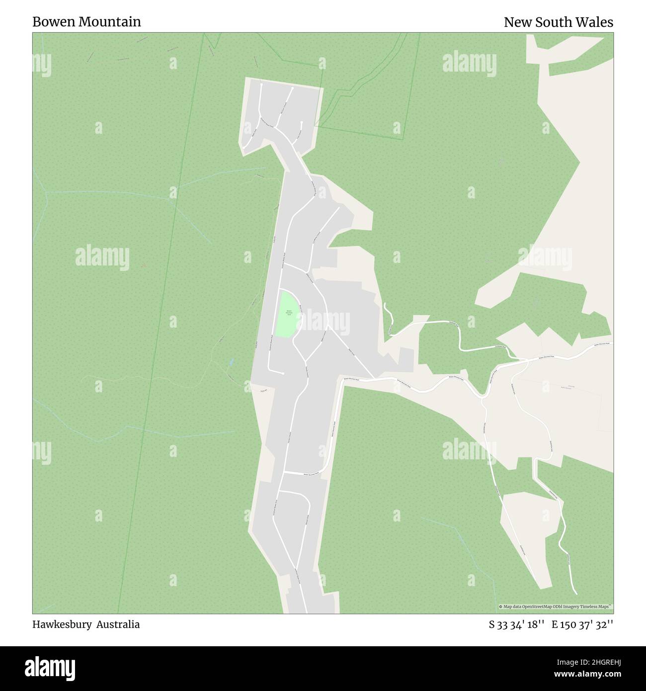 Map of hawkesbury hi-res stock photography and images - Alamy