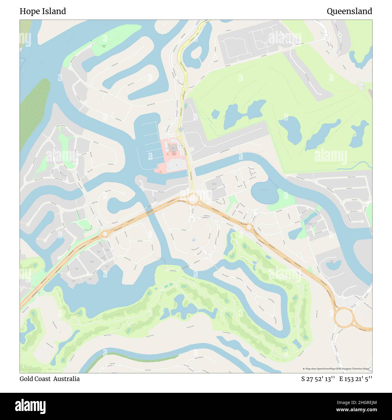 Hope island gold coast Cut Out Stock Images & Pictures - Alamy