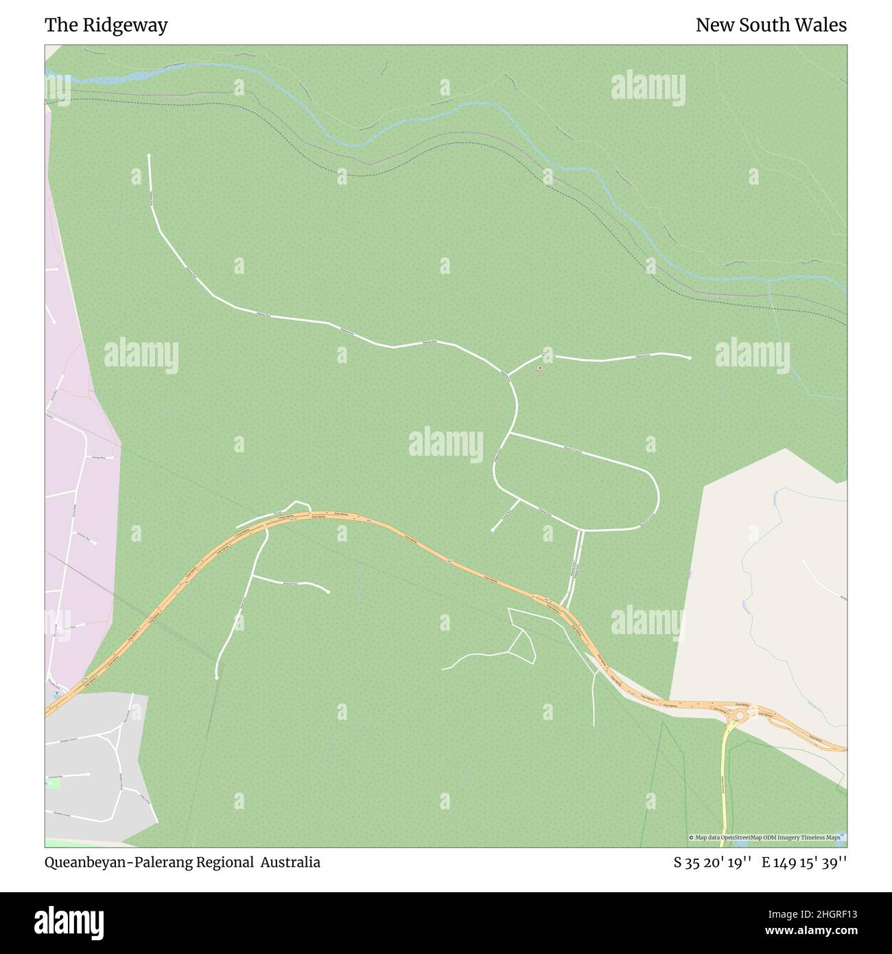 Queanbeyan map hi-res stock photography and images - Alamy
