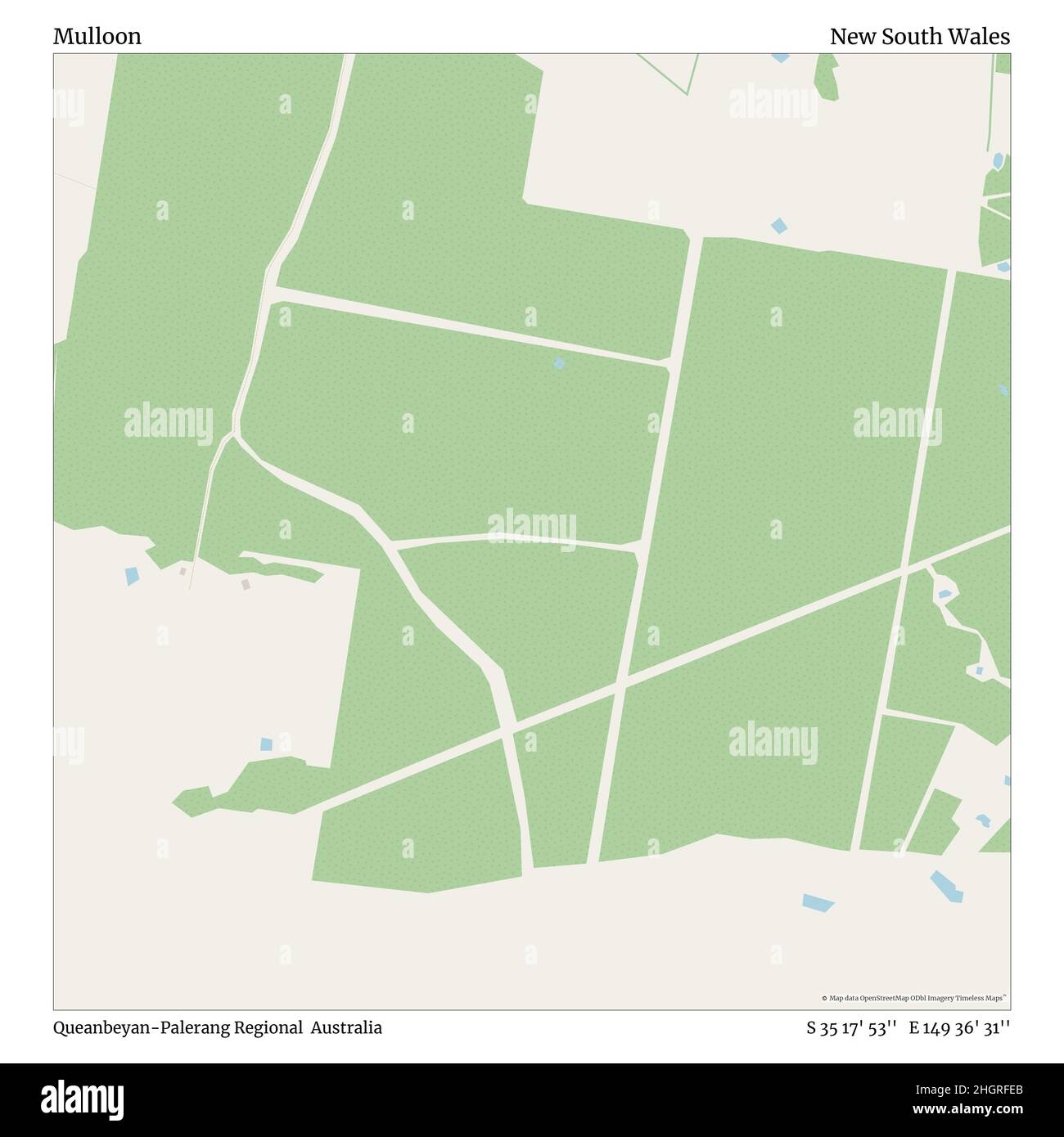 Queanbeyan map hi-res stock photography and images - Alamy