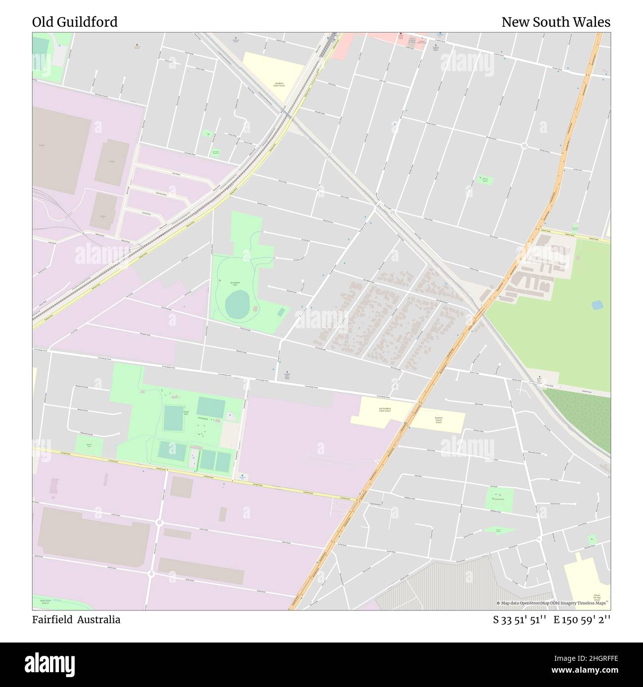 Guildford map hi-res stock photography and images - Alamy