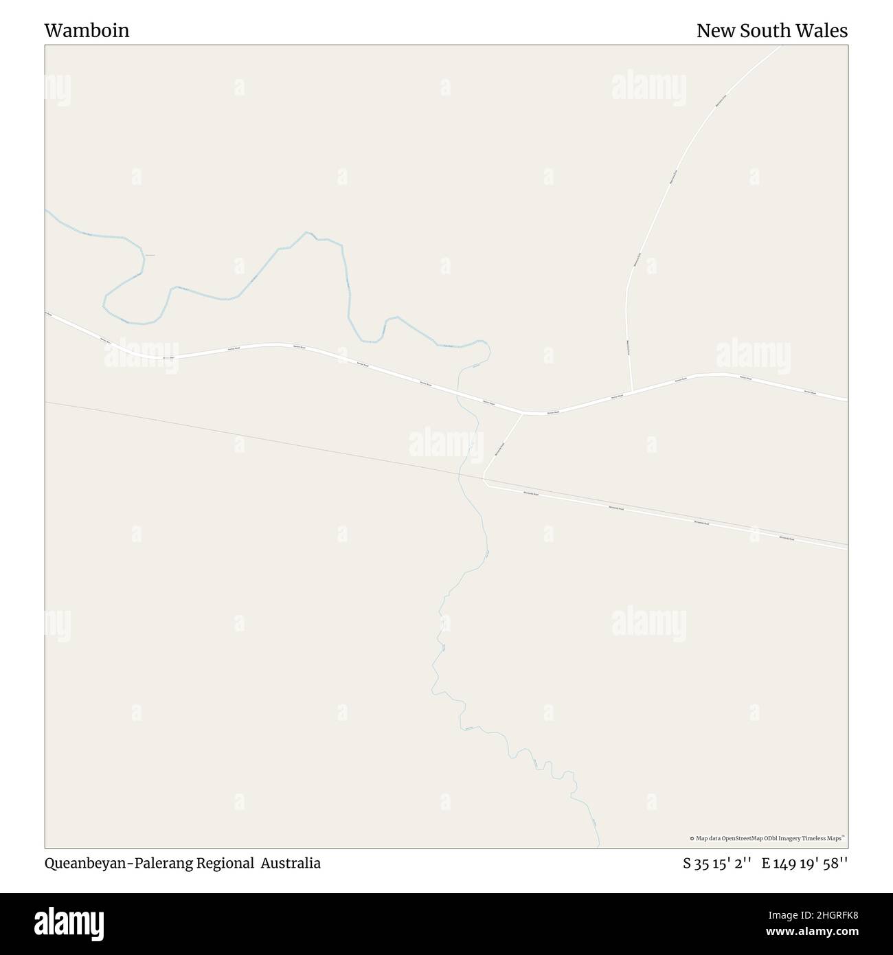 Queanbeyan map hi-res stock photography and images - Alamy