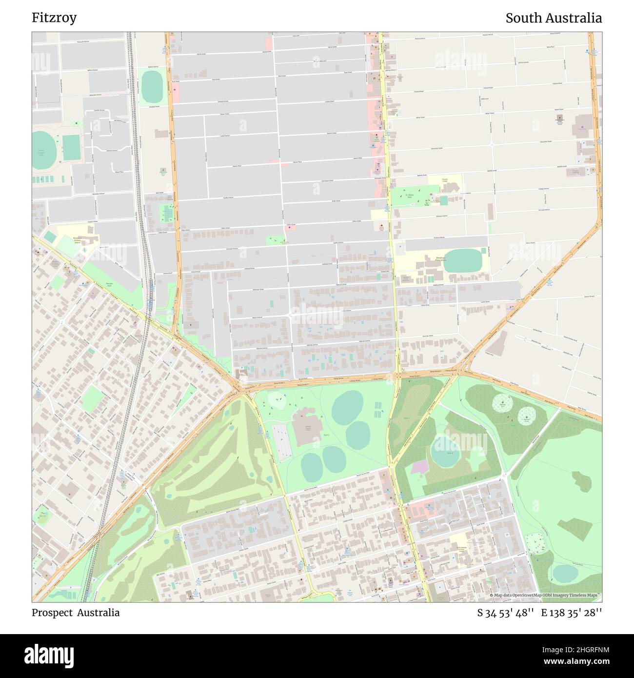 Fitzroy map hi-res stock photography and images - Alamy