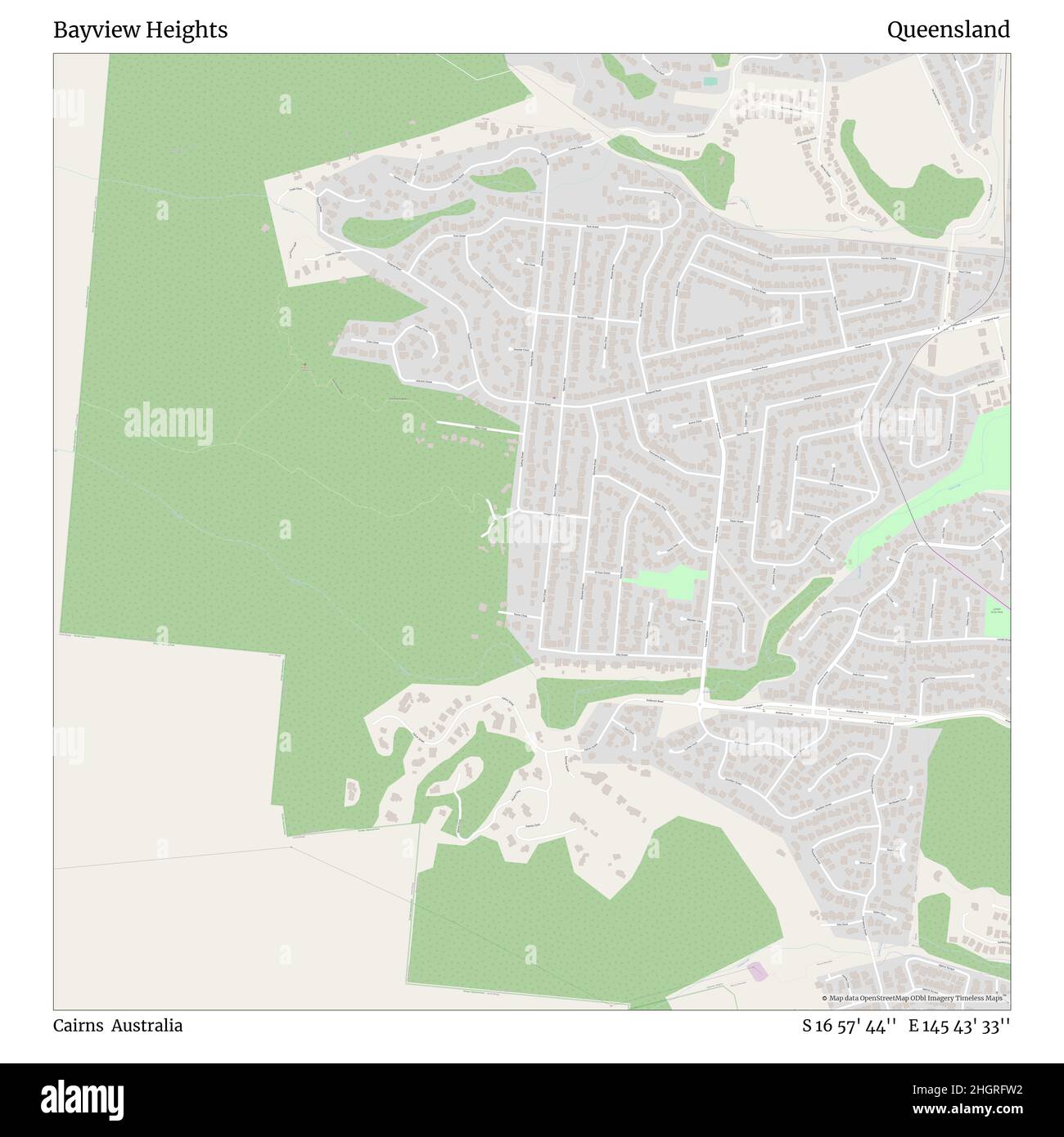 Bayview Heights, Cairns, Australia, Queensland, S 16 57' 44'', E 145 43 ...