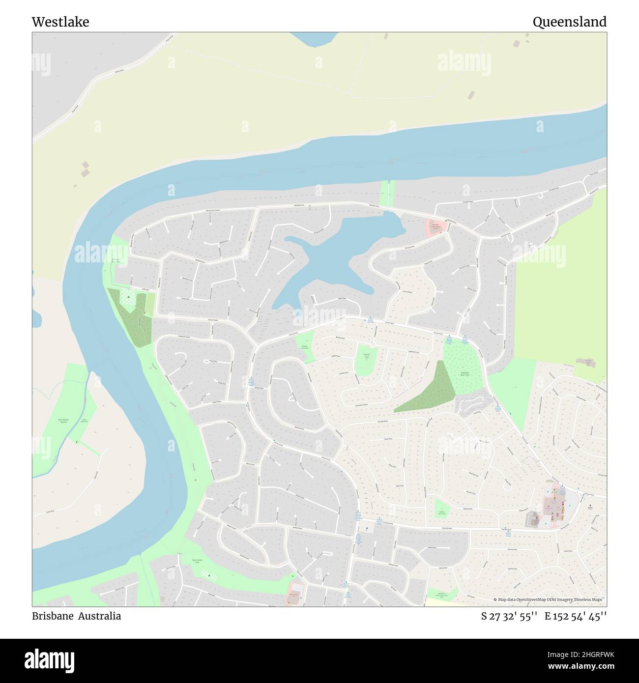 Map of westlake Cut Out Stock Images & Pictures - Alamy