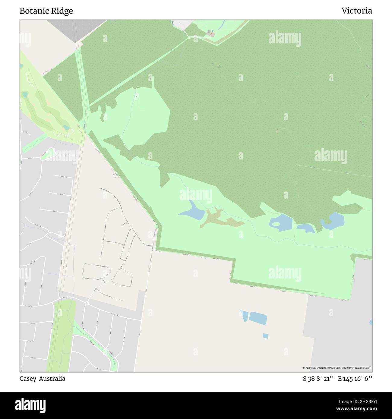 Botanic Ridge, Casey, Australia, Victoria, S 38 8' 21'', E 145 16' 6 ...