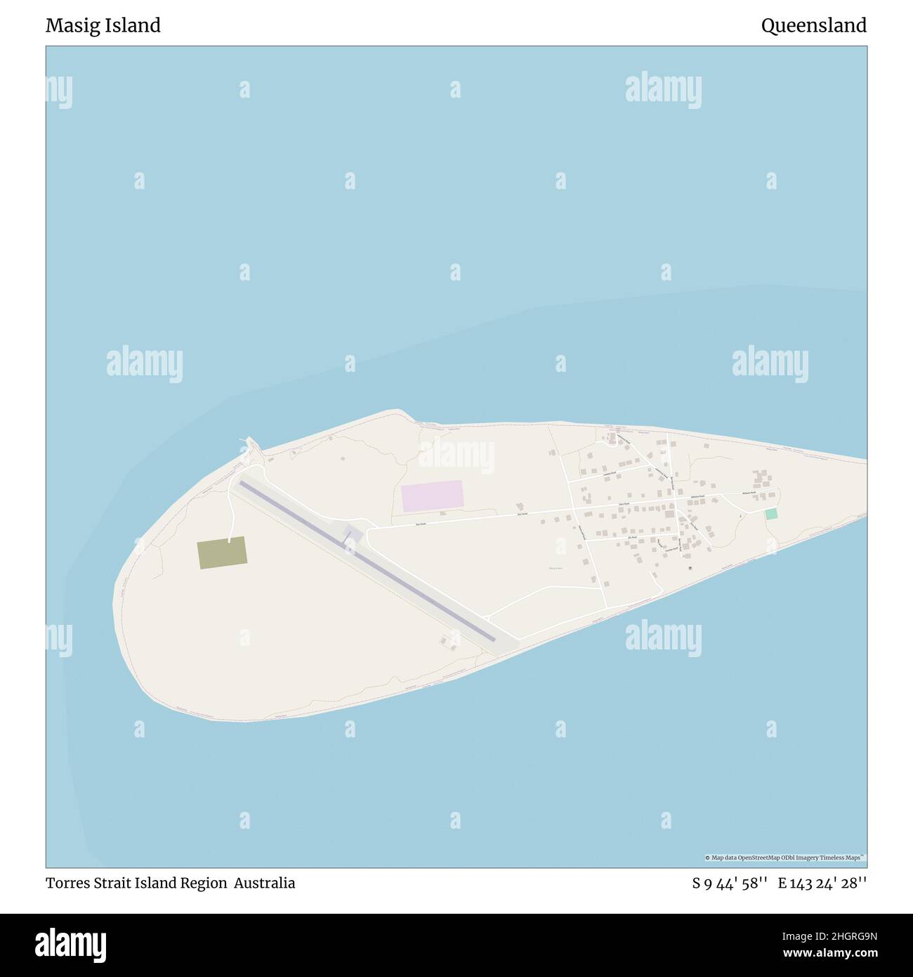 Torres strait map hi-res stock photography and images - Alamy