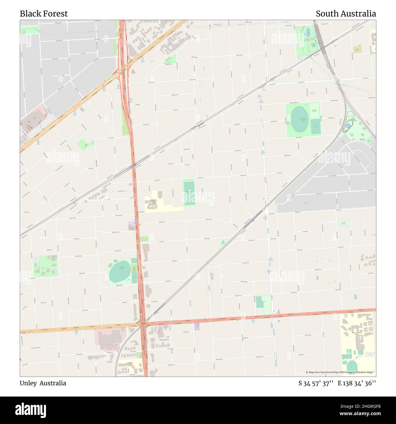 Black location forest on map hi-res stock photography and images - Alamy