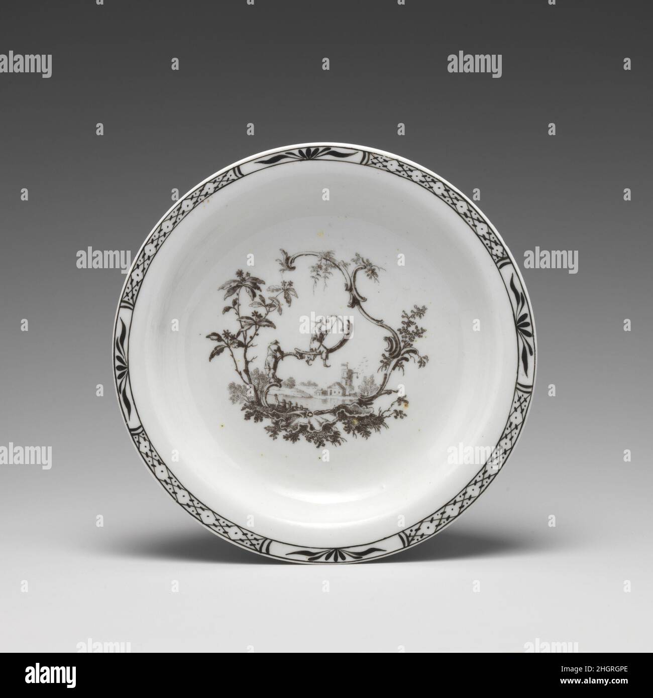 Plate 18th century British. Plate. British. 18th century. Soft-paste ...