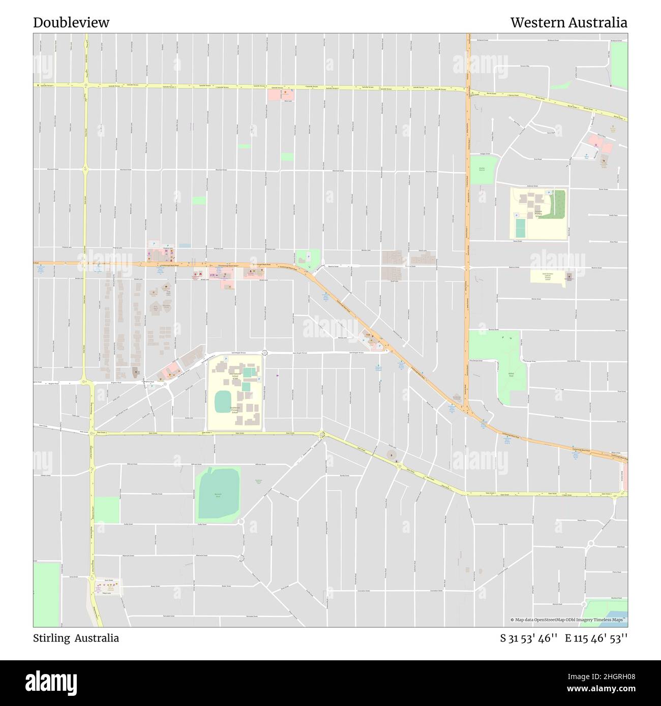 Doubleview, Stirling, Australia, Western Australia, S 31 53' 46'', E ...