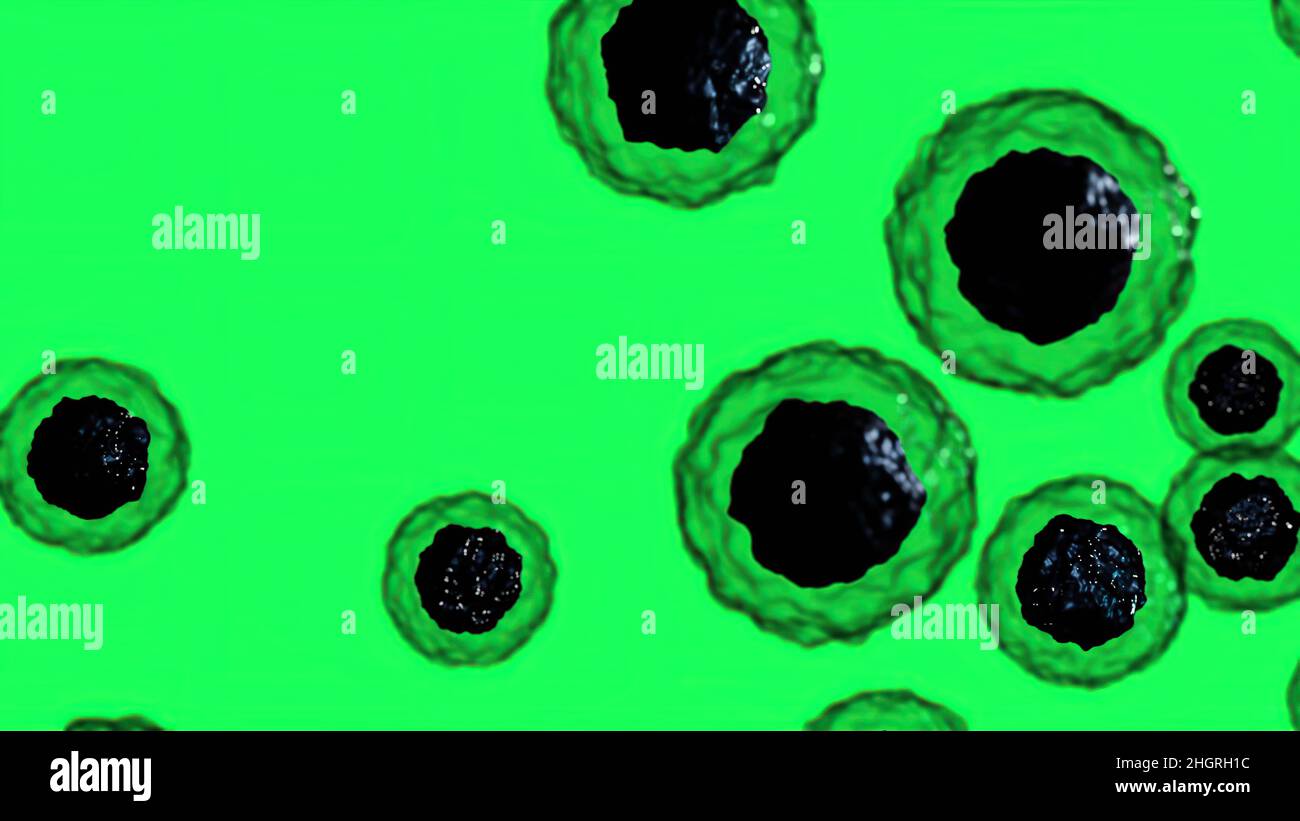 3d illustration - Sick Red Blood Cells Flowing Inside Human Vein on ...