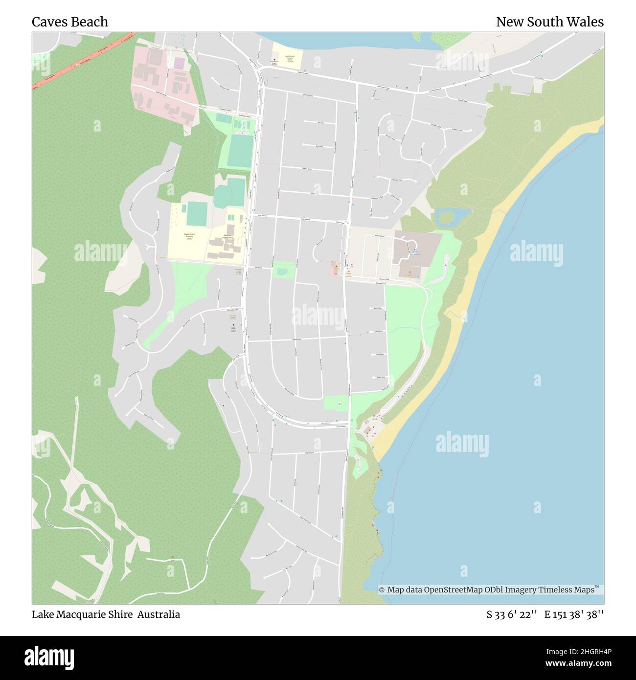 Caves beach australia Cut Out Stock Images & Pictures - Alamy