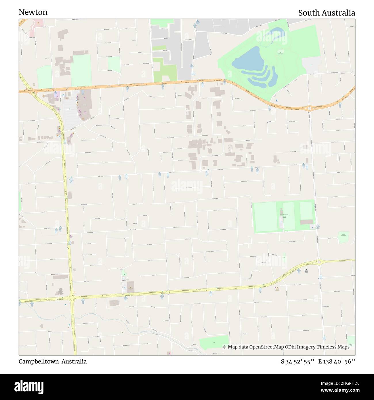 Map of newton hi-res stock photography and images - Alamy
