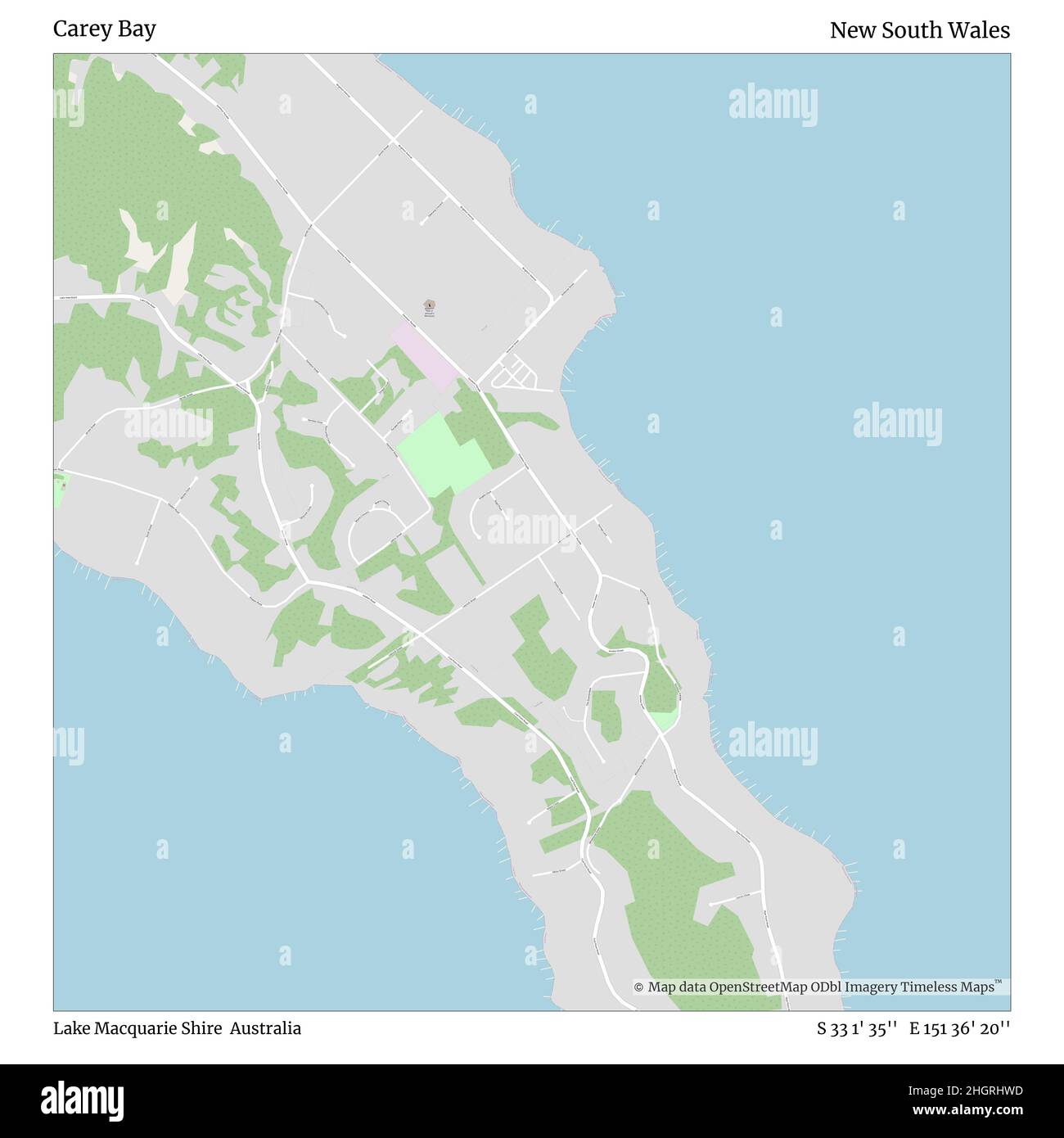 Carey Bay, Lake Macquarie Shire, Australia, New South Wales, S 33 1' 35 ...