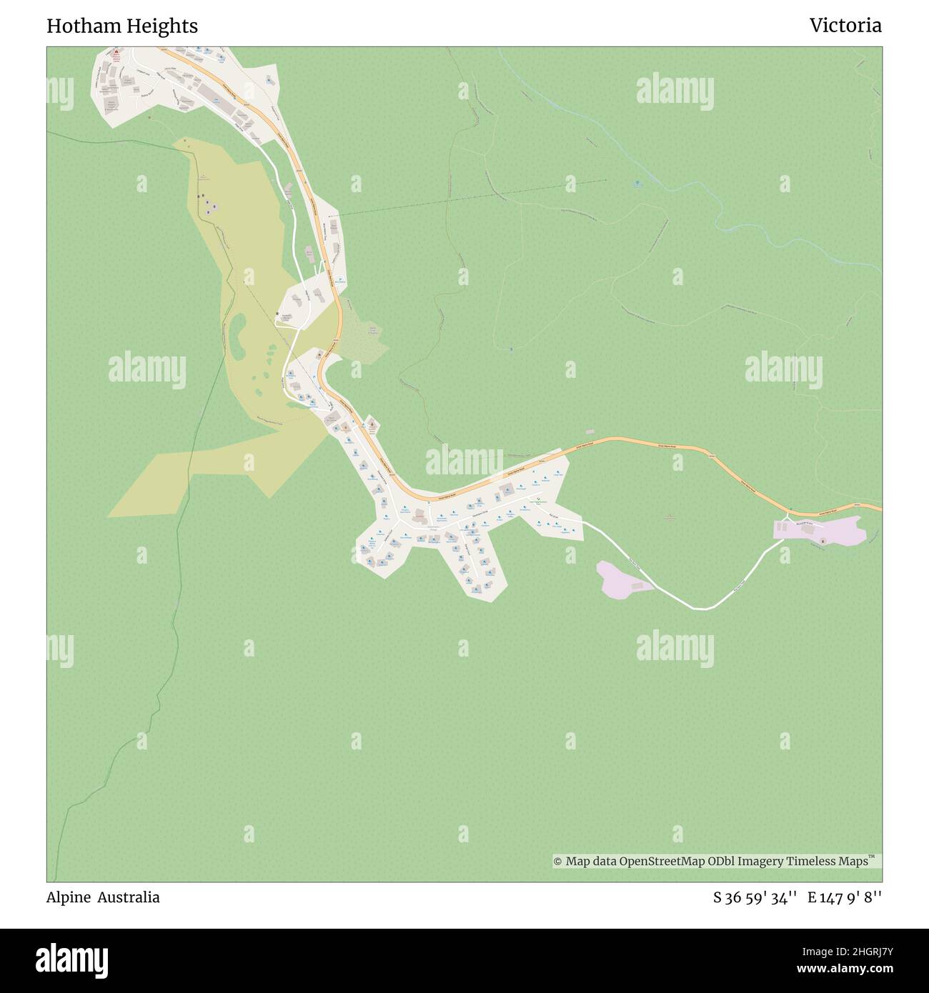 Hotham Heights, Alpine, Australia, Victoria, S 36 59' 34'', E 147 9' 8 ...