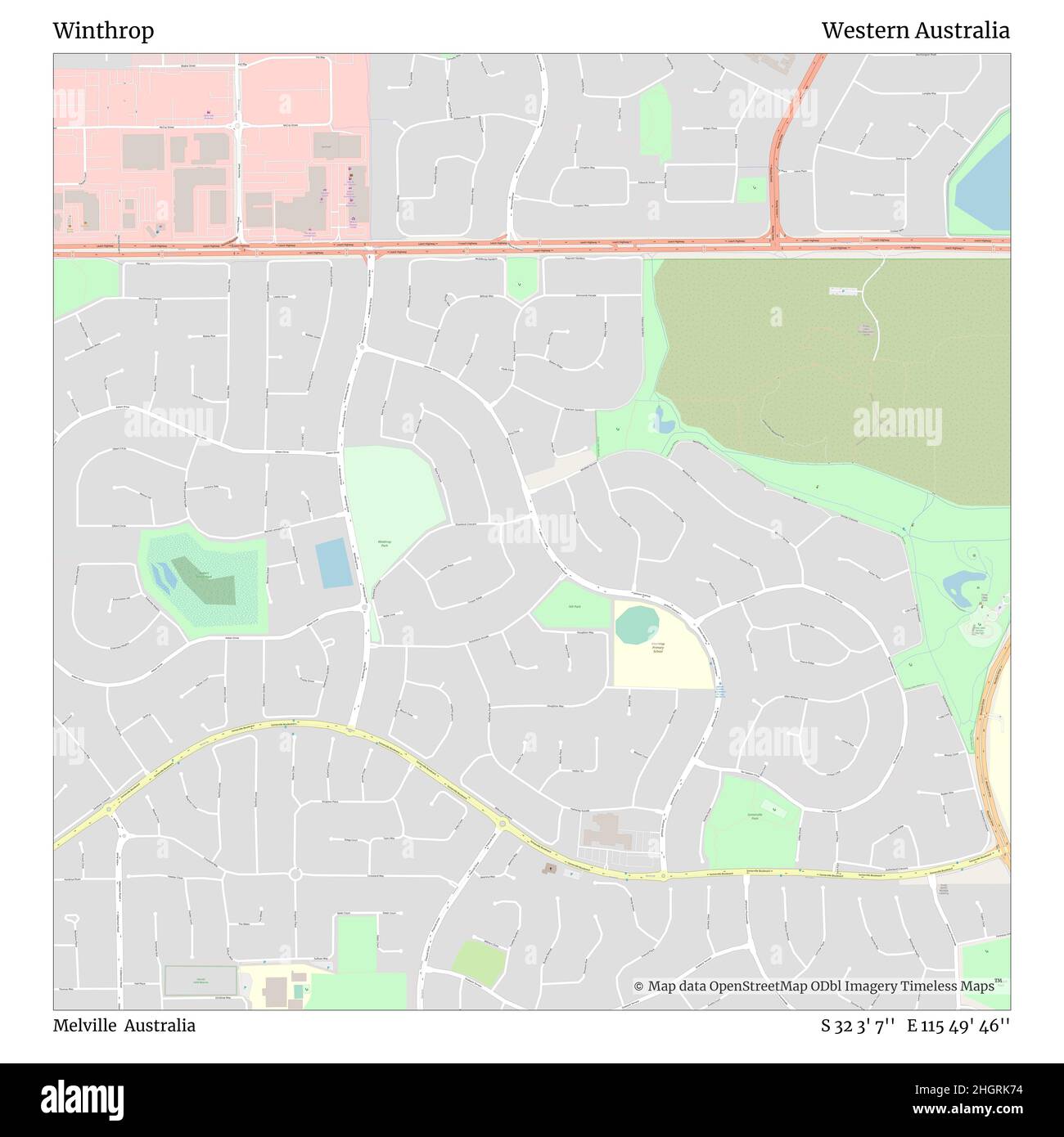 Map of winthrop hi-res stock photography and images - Alamy