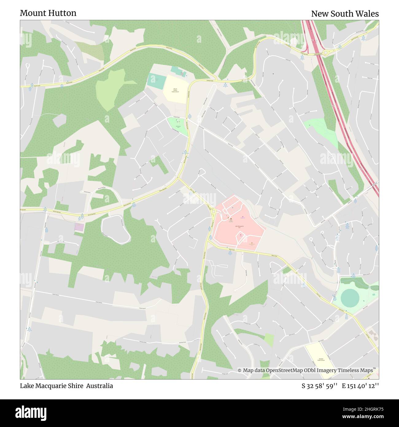 Mount Hutton, Lake Macquarie Shire, Australia, New South Wales, S 32 58 ...