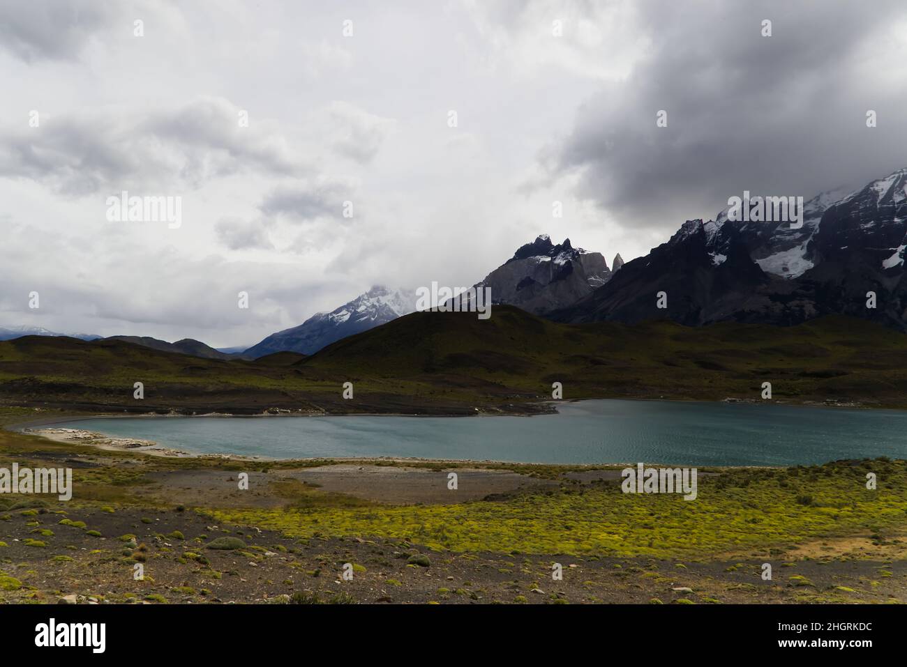 Laguna Larga, Torres del Paine National Park, Chile Stock Photo - Alamy