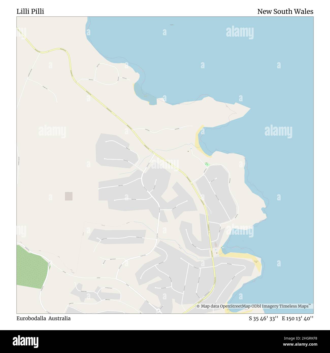 Lilli Pilli, Eurobodalla, Australia, New South Wales, S 35 46' 33'', E ...