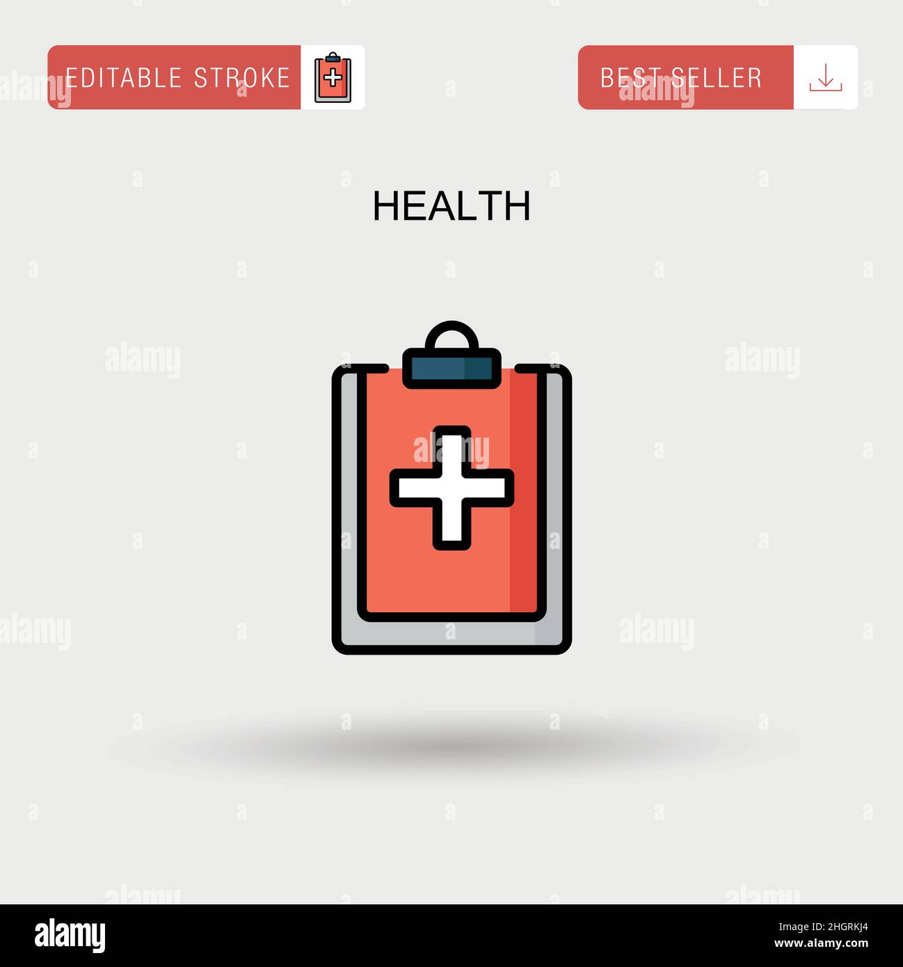 Health Simple vector icon Stock Vector Image & Art - Alamy