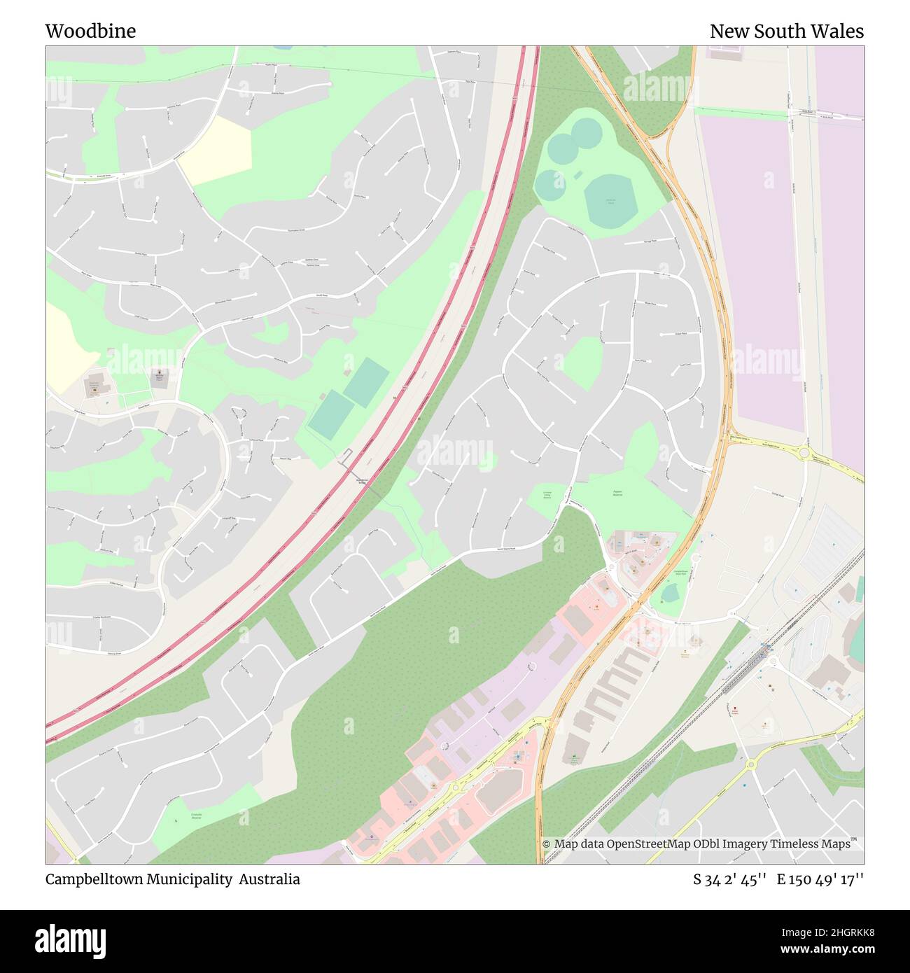 Woodbine, Campbelltown Municipality, Australia, New South Wales, S 34 2 ...