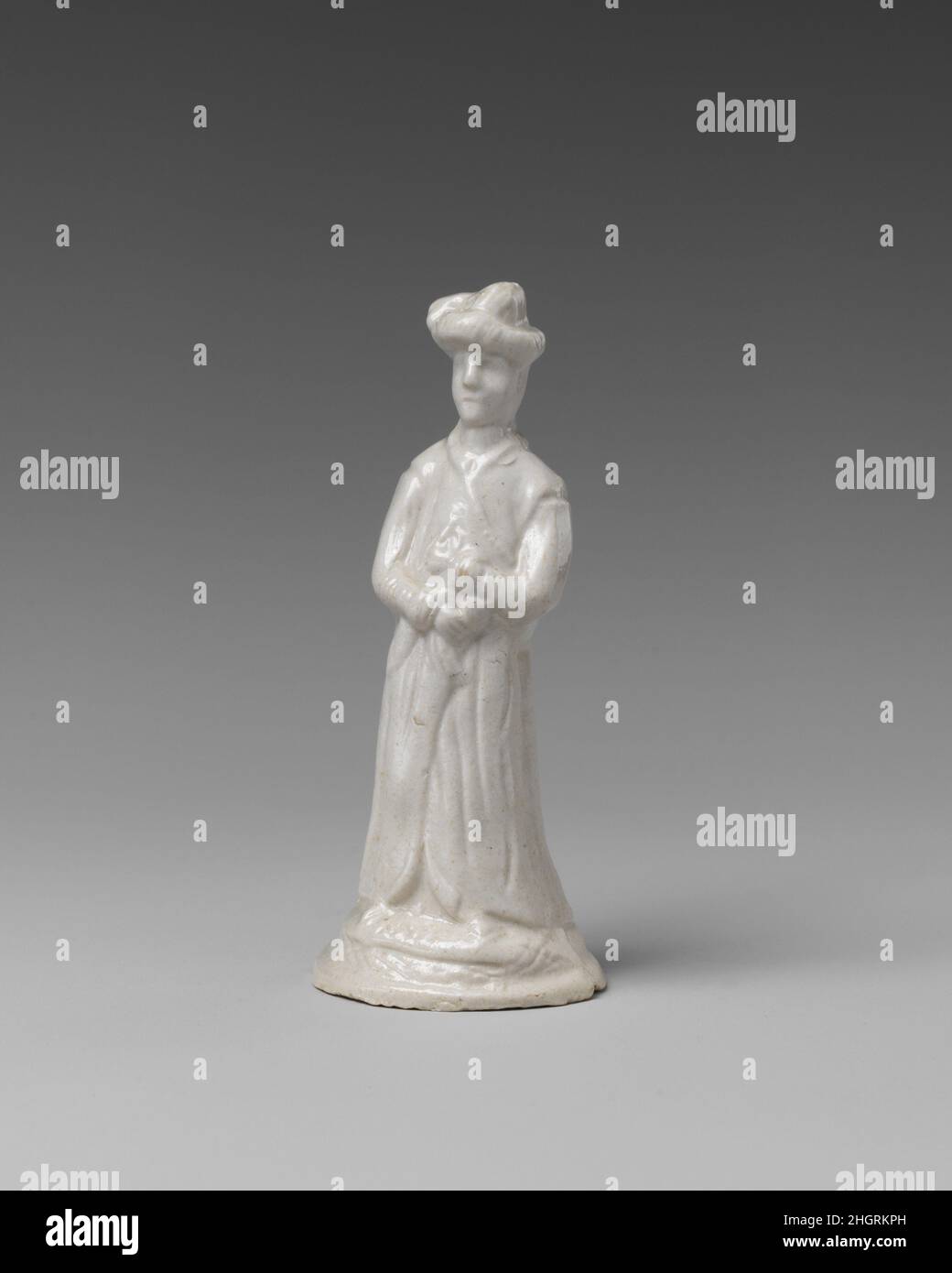 Figure of a Turk ca. 1750 British, Staffordshire. Figure of a Turk ...