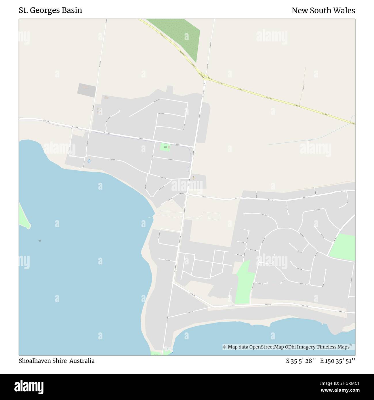 St. Georges Basin, Shoalhaven Shire, Australia, New South Wales, S 35 5 ...