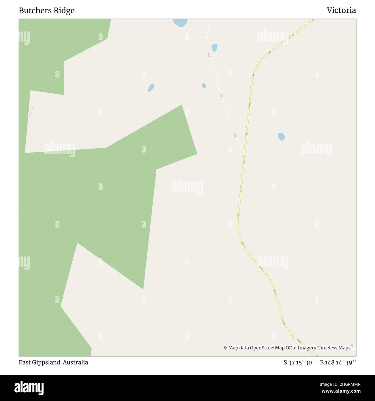 Butchers Ridge, East Gippsland, Australia, Victoria, S 37 15' 30'', E ...