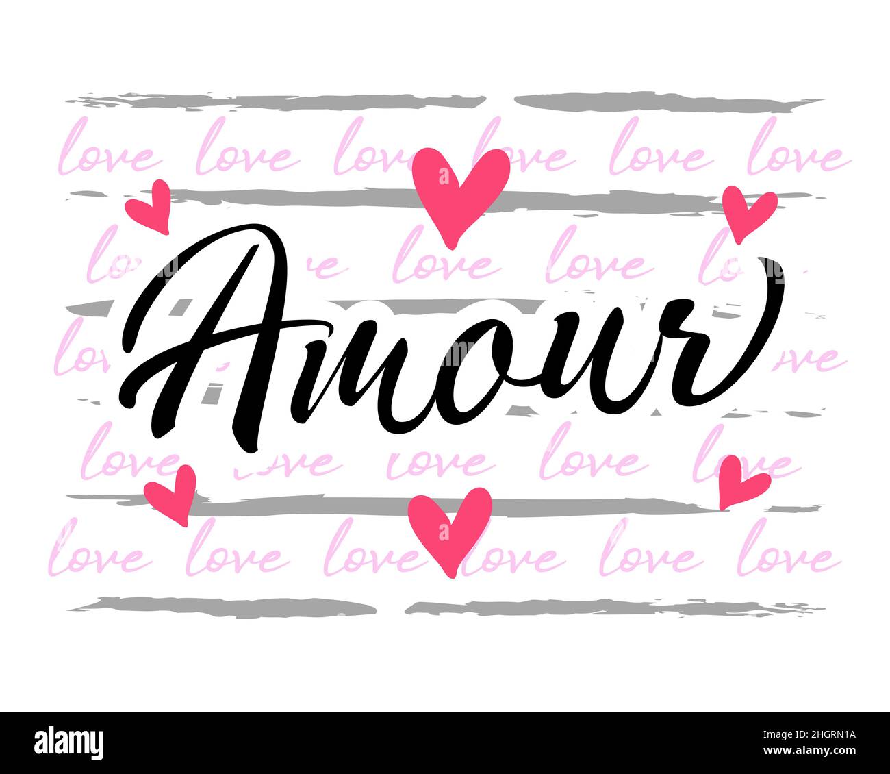 Amour Stock Vector Images - Alamy