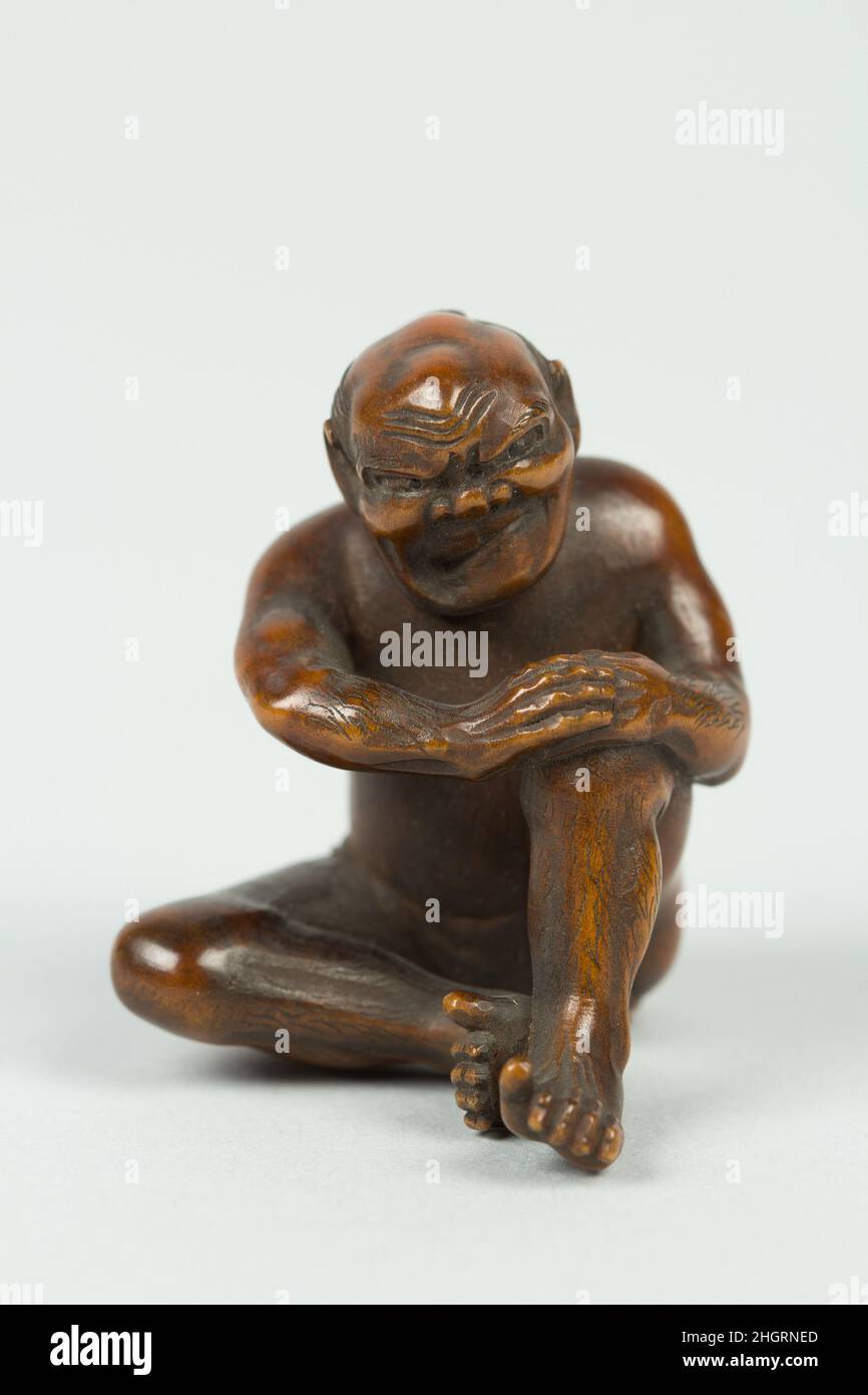 Netsuke 18th century Japan. Netsuke. Japan. 18th century. Wood. Edo ...