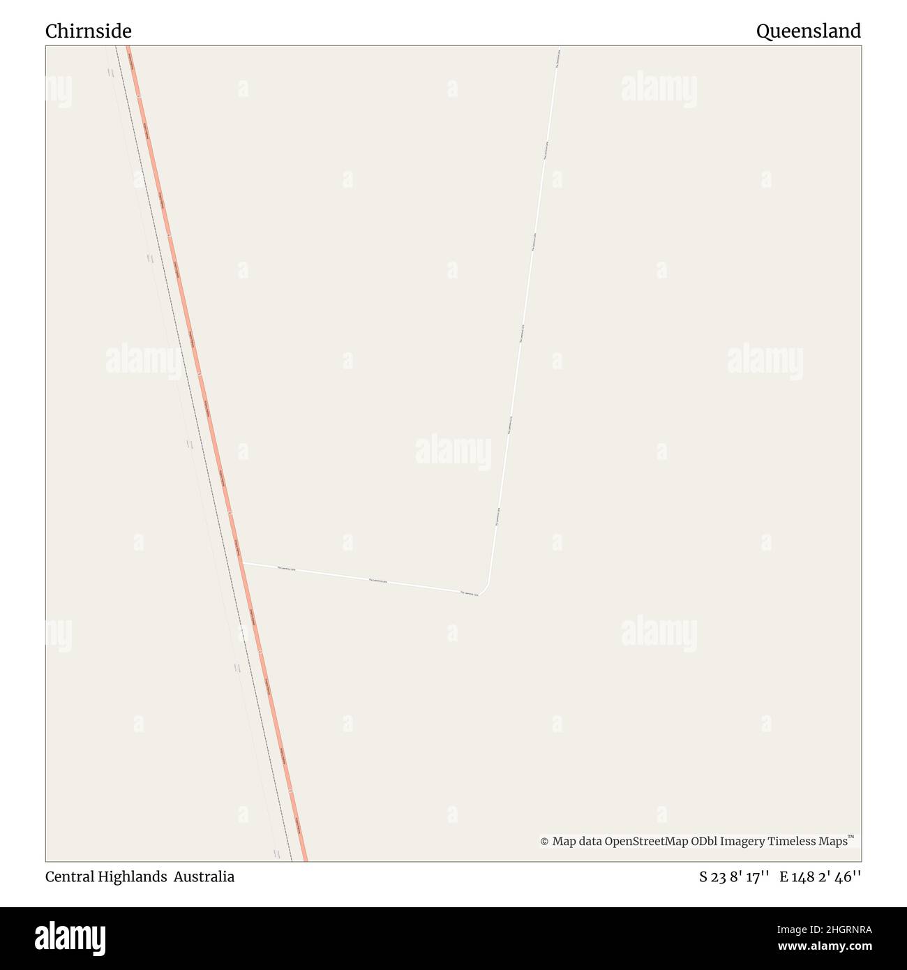 Chirnside, Central Highlands, Australia, Queensland, S 23 8' 17'', E ...