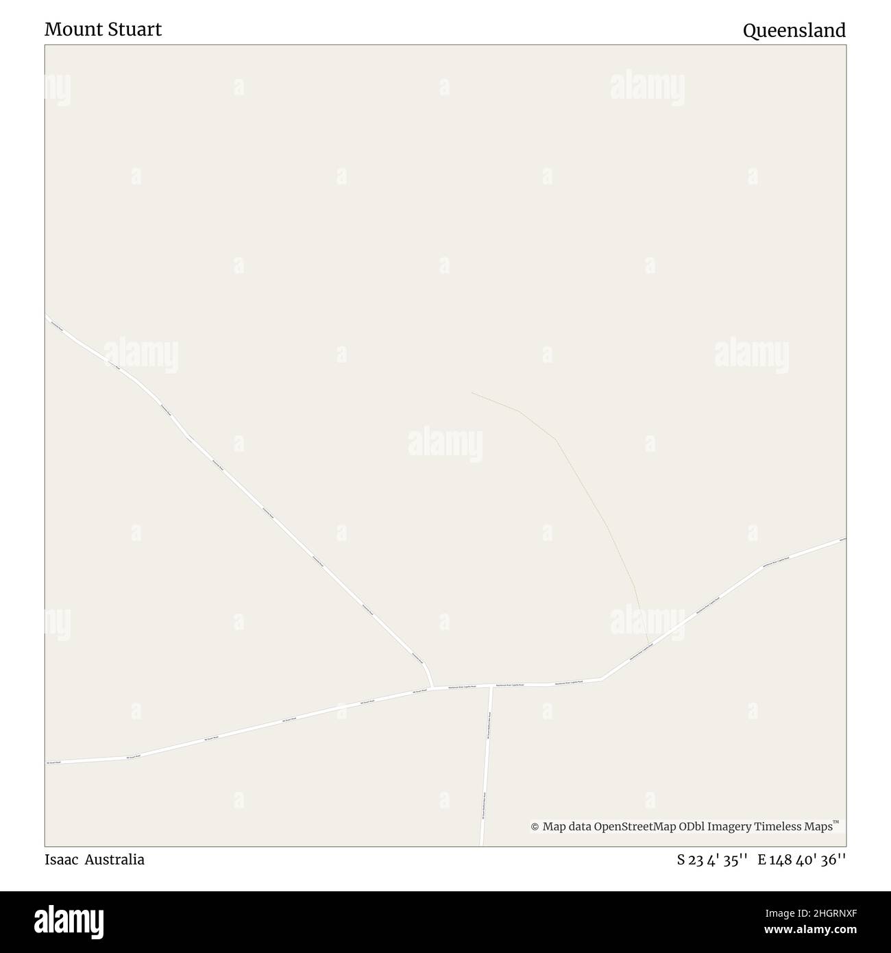 Mount Stuart, Isaac, Australia, Queensland, S 23 4' 35'', E 148 40' 36 ...