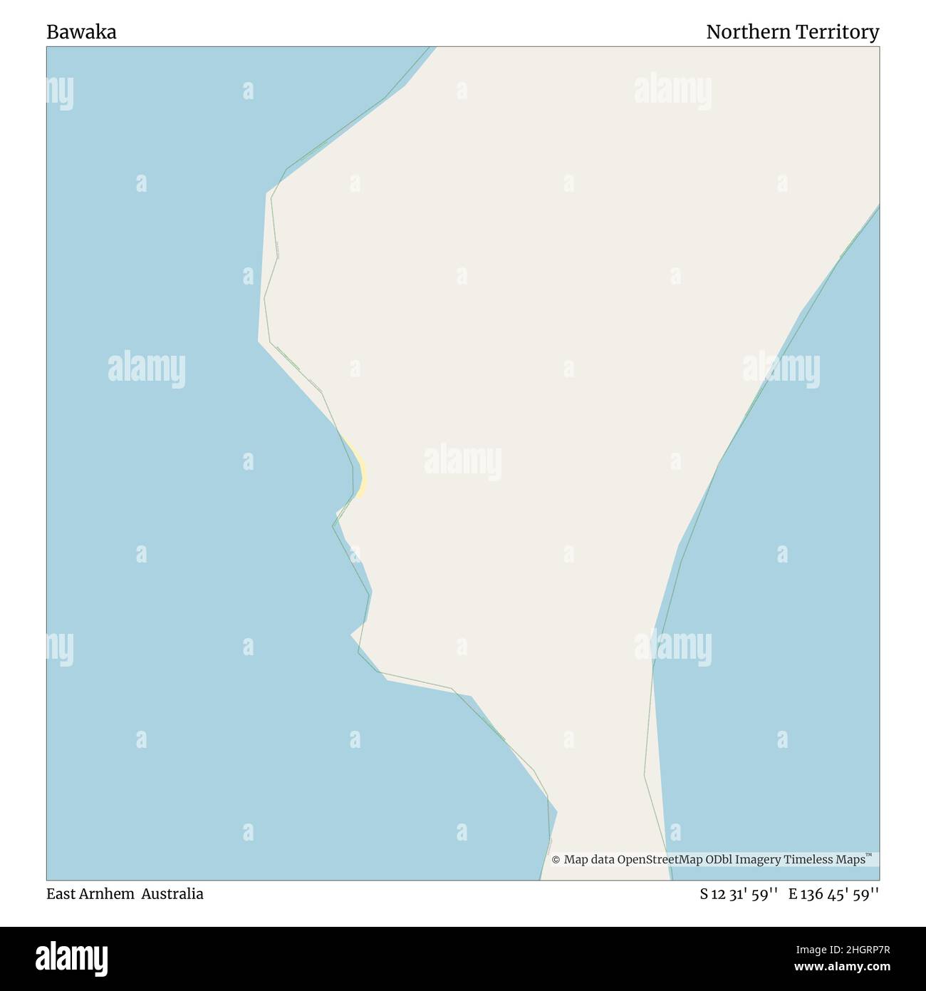 East arnhem map Cut Out Stock Images & Pictures - Alamy