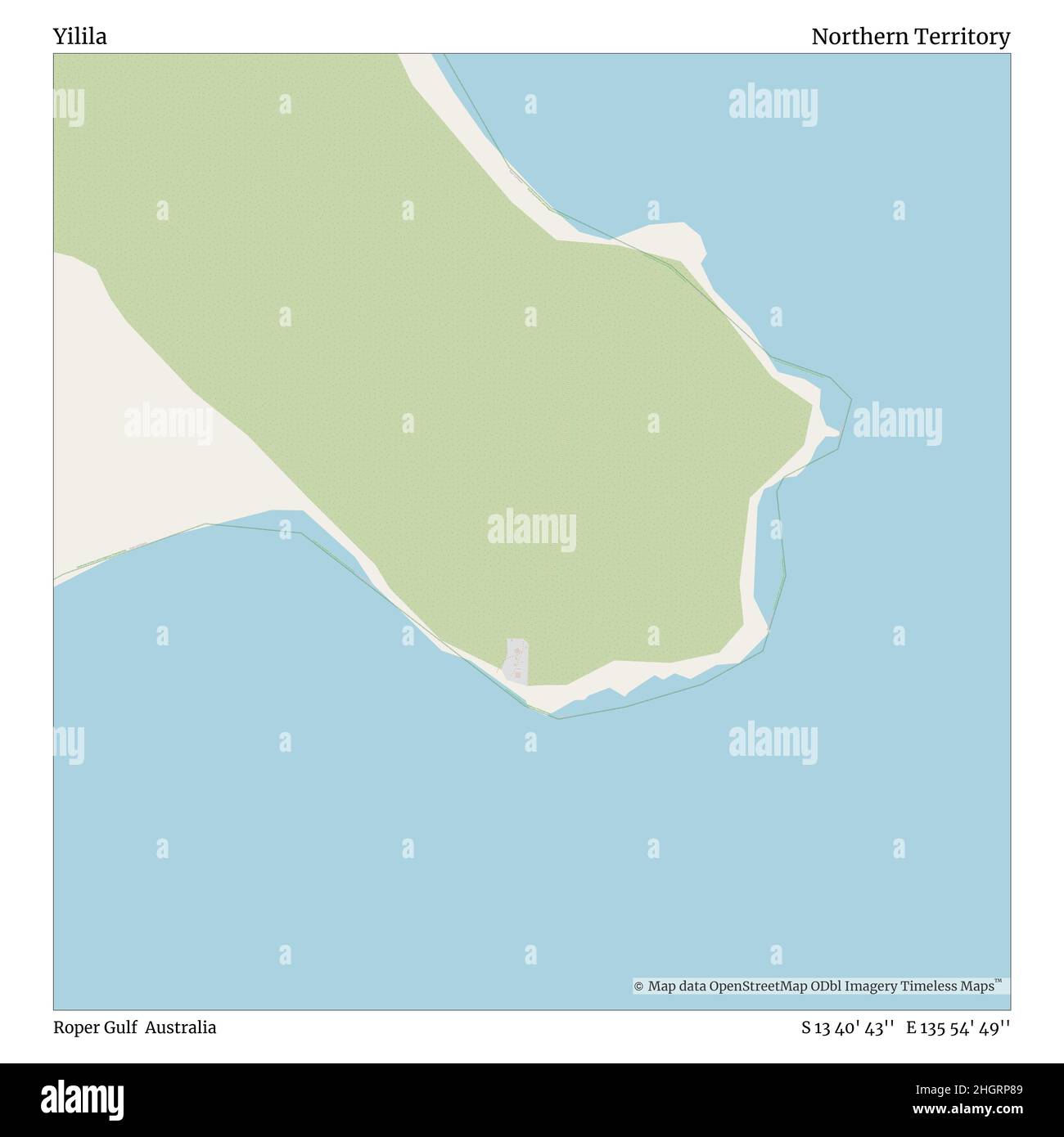 Map of roper gulf hi-res stock photography and images - Alamy