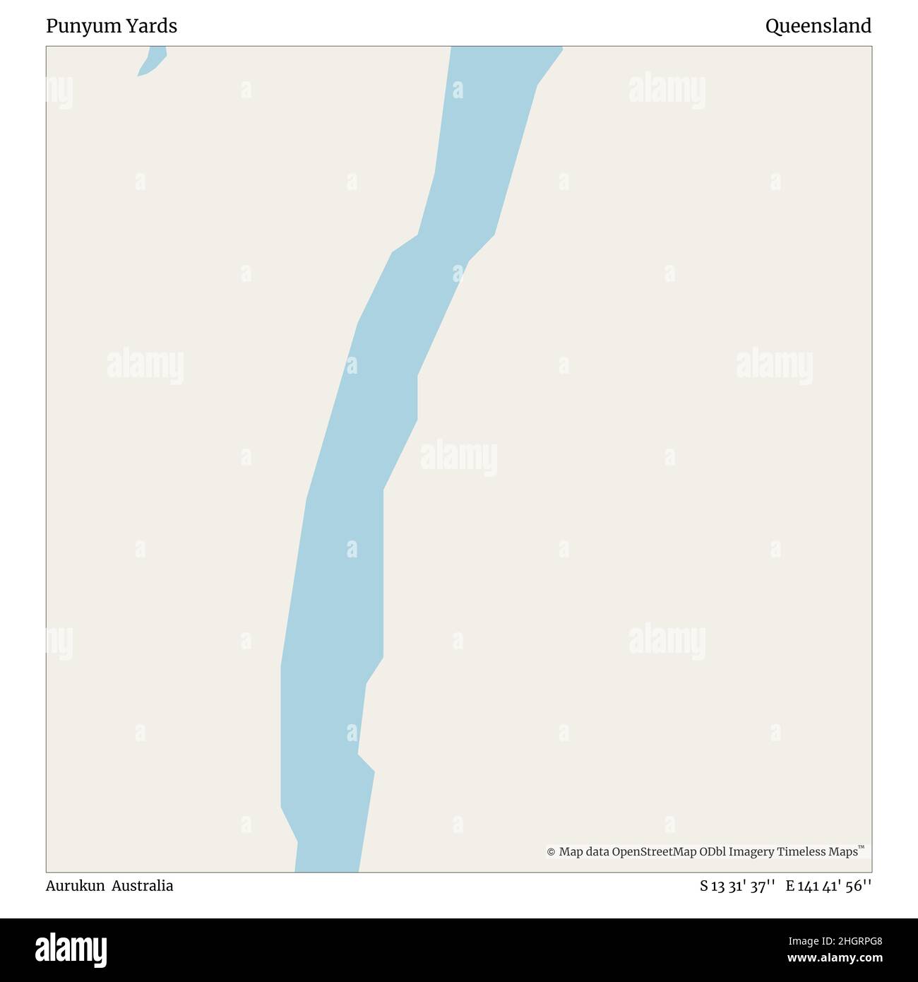 Map of aurukun hi-res stock photography and images - Alamy