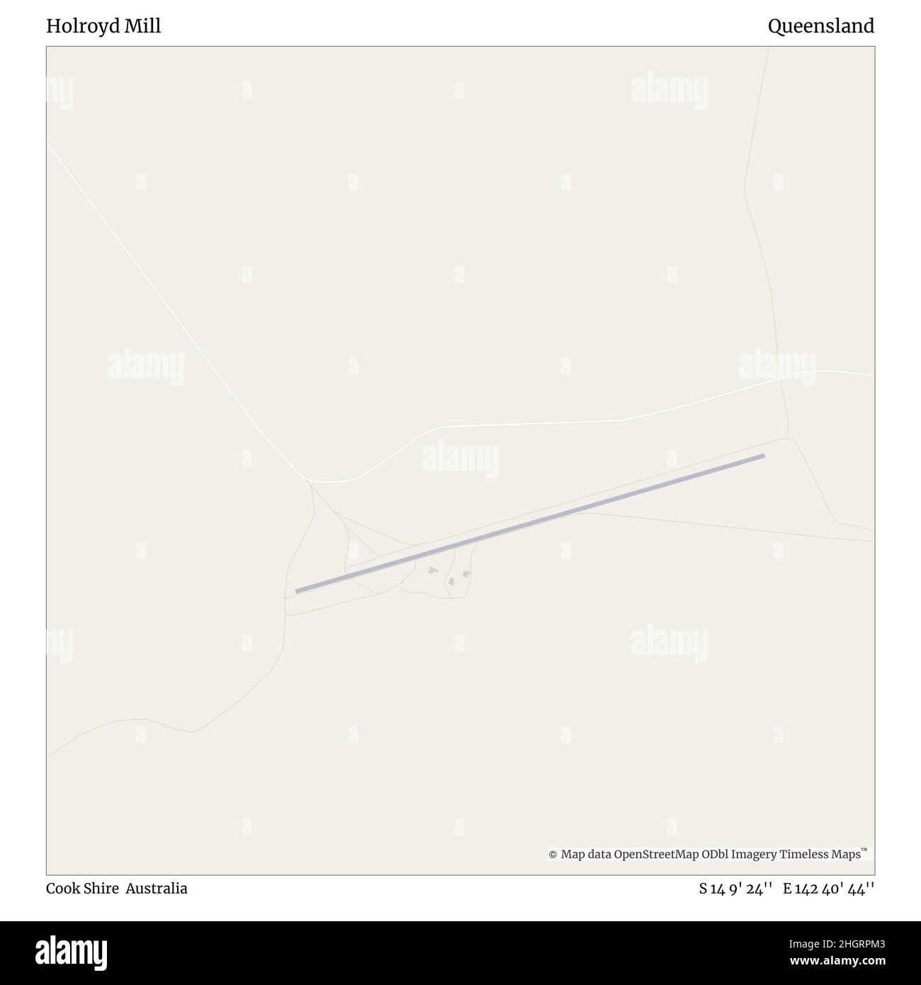 Holroyd Mill, Cook Shire, Australia, Queensland, S 14 9' 24'', E 142 40 ...