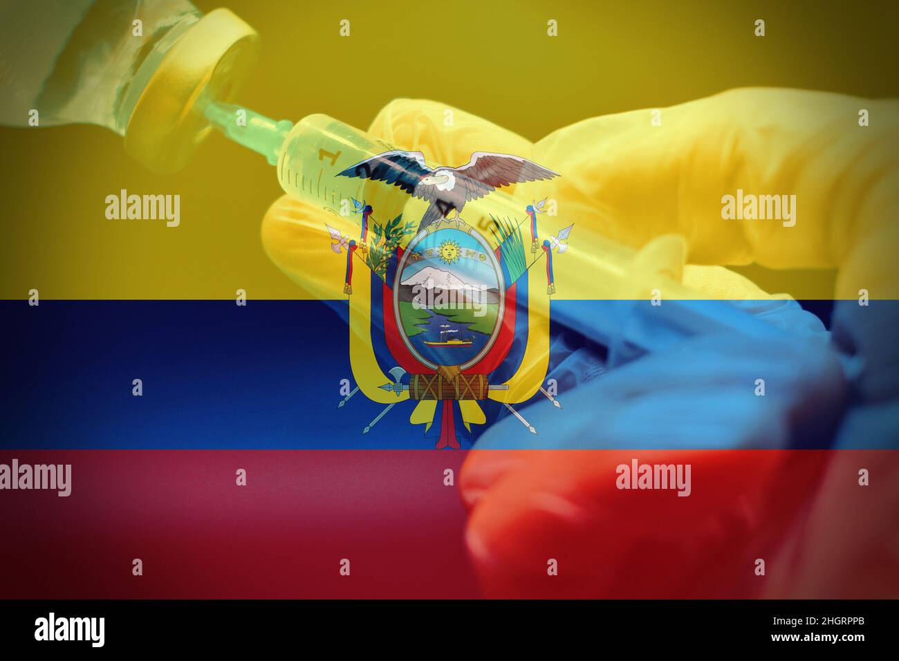 Immunization of ecuador hi-res stock photography and images - Alamy