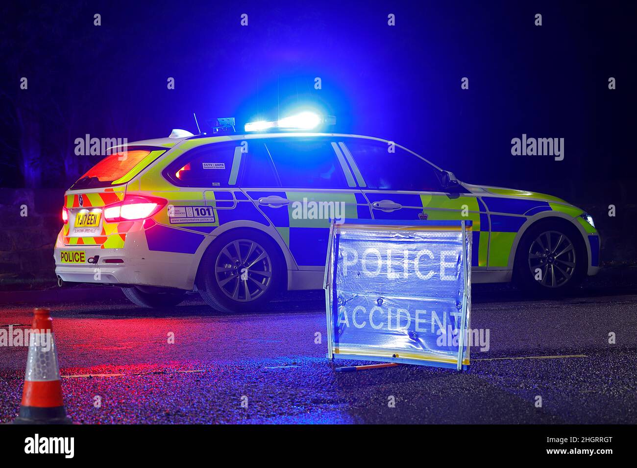 Aberford road accident hi-res stock photography and images - Alamy