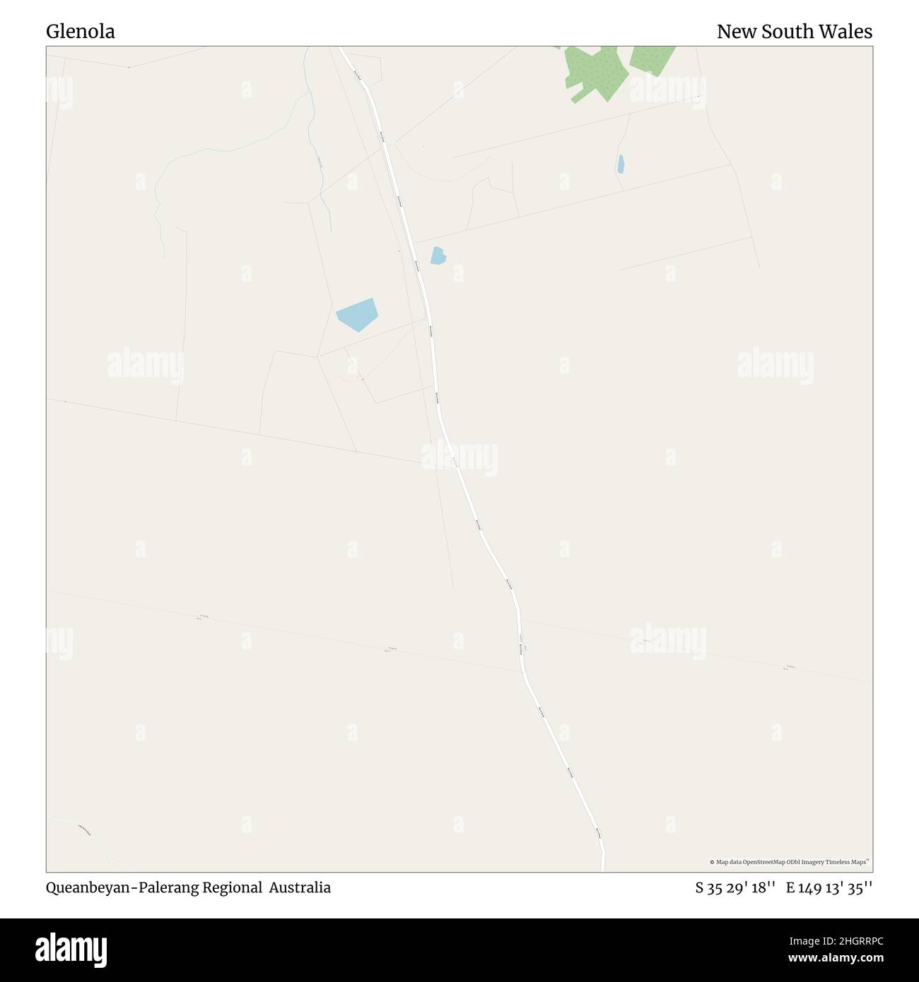 Queanbeyan map hi-res stock photography and images - Alamy