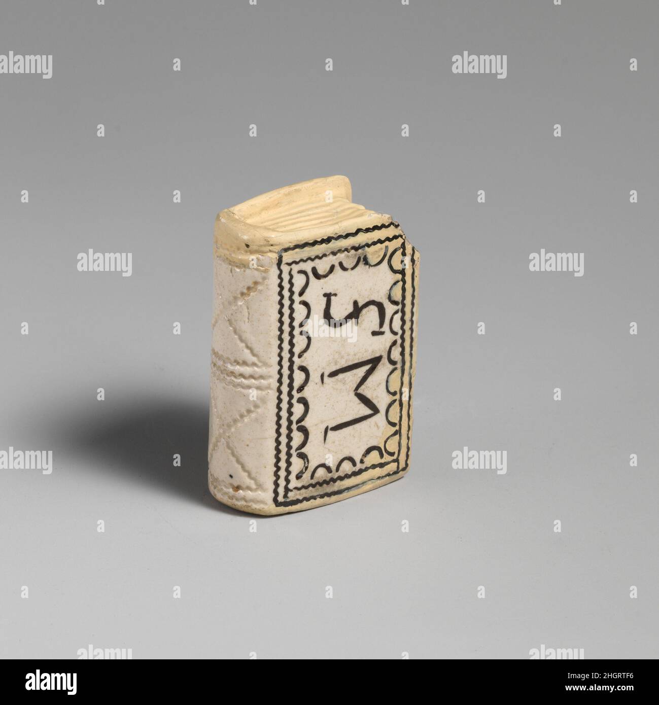 Book flask ca. 1740–50 British, Staffordshire. Book flask. British ...