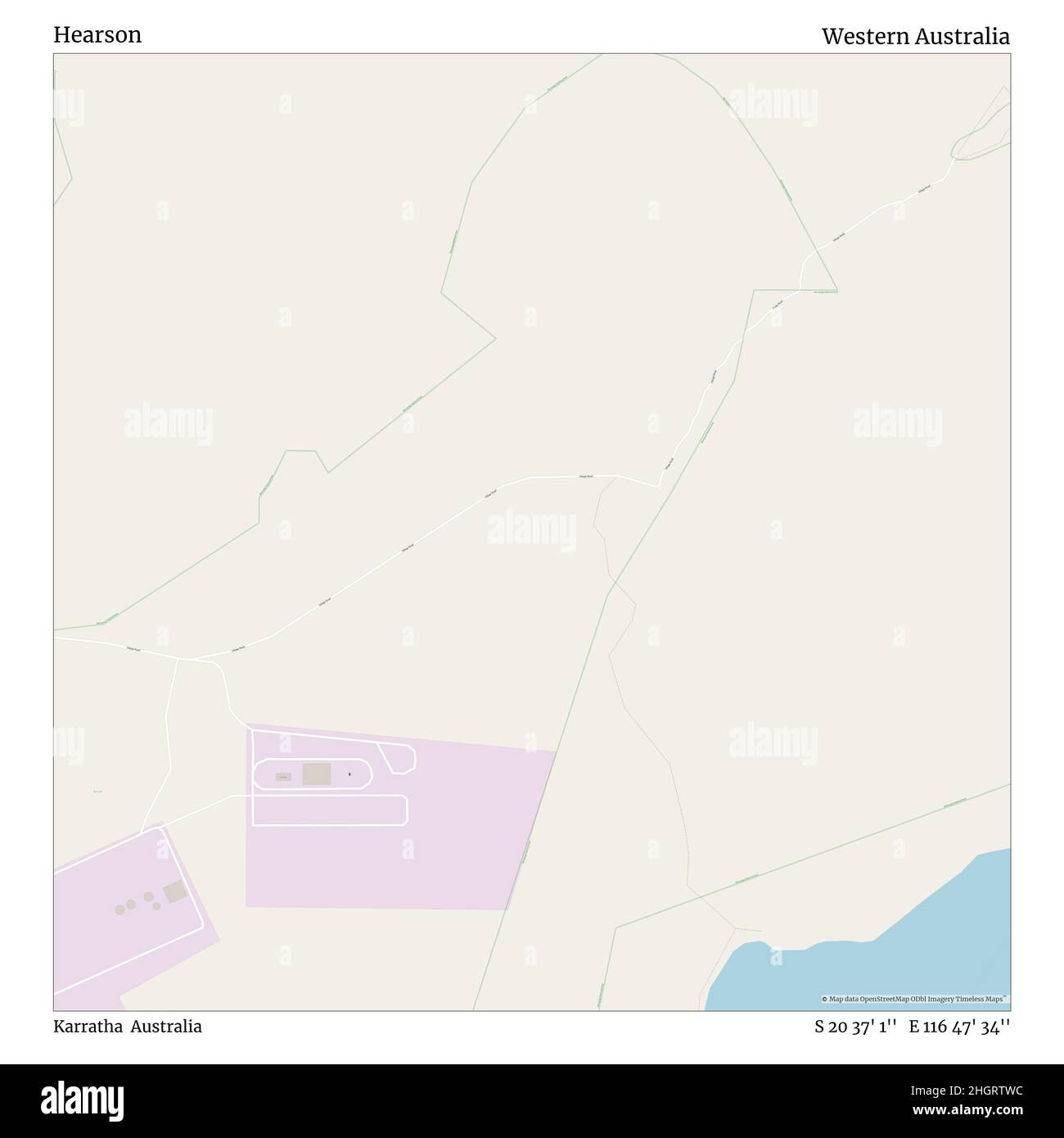 Hearson, Karratha, Australia, Western Australia, S 20 37' 1'', E 116 47 ...