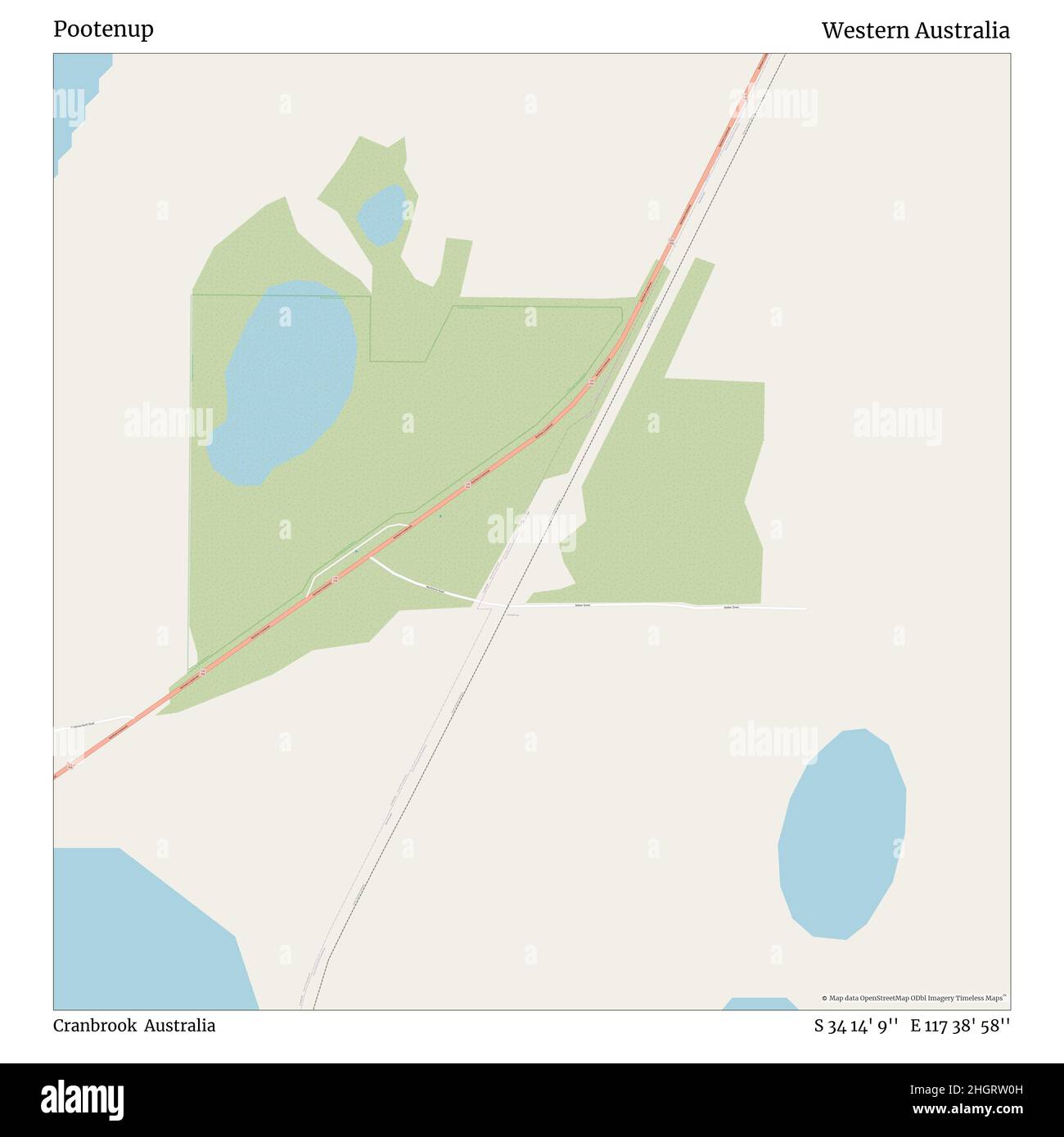 Map of cranbrook hi-res stock photography and images - Alamy