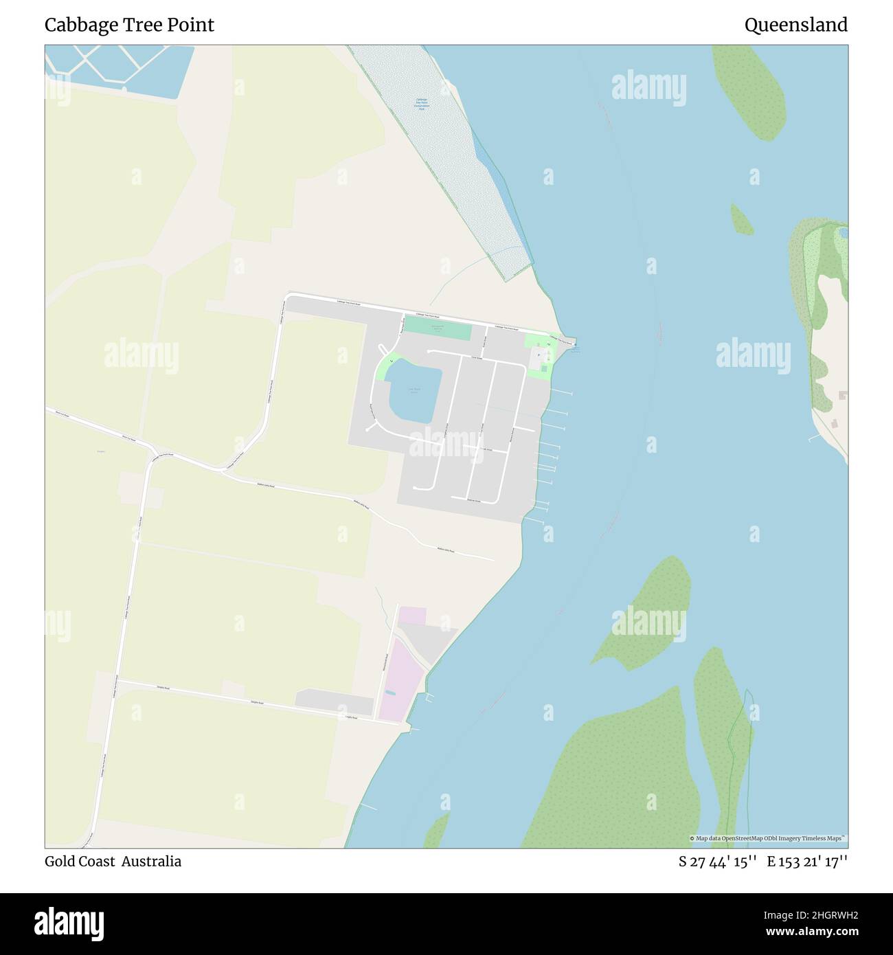 Cabbage Tree Point, Gold Coast, Australia, Queensland, S 27 44' 15'', E ...