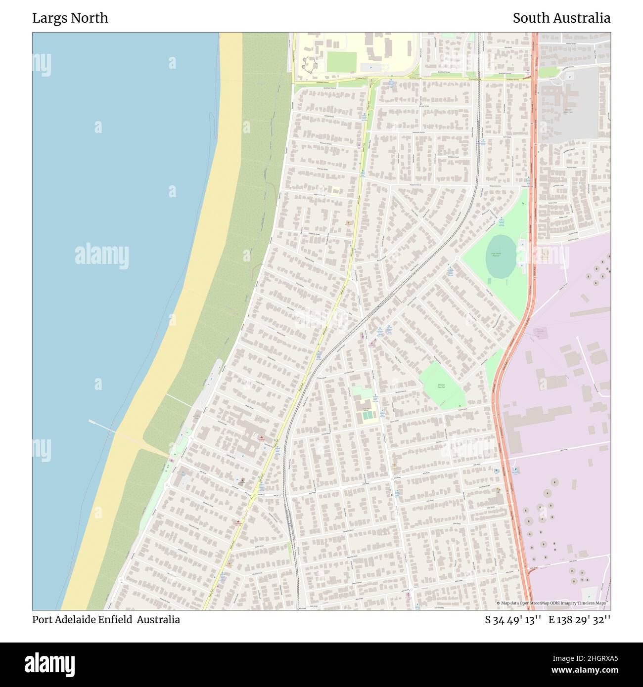 Map of largs hi-res stock photography and images - Alamy