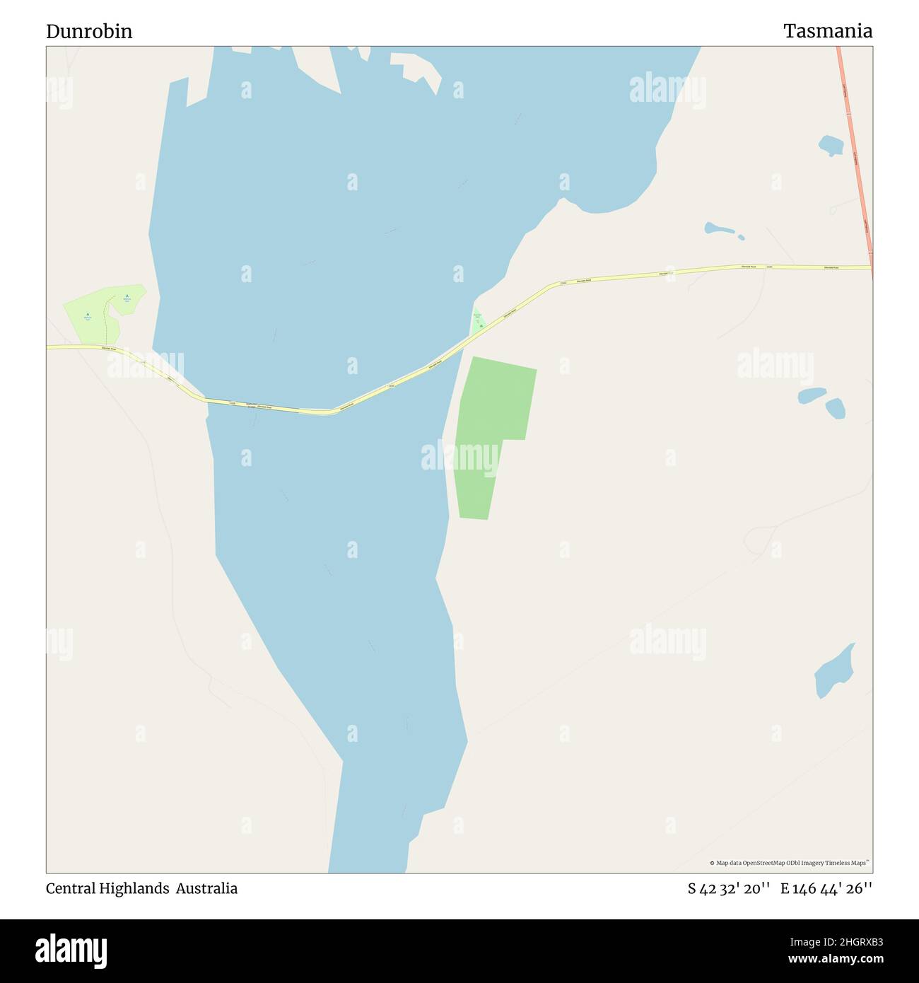 Dunrobin, Central Highlands, Australia, Tasmania, S 42 32' 20'', E 146 ...