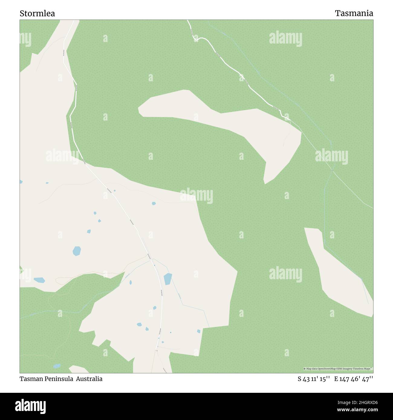 Tasman peninsula tasmania australia maps hi-res stock photography and ...