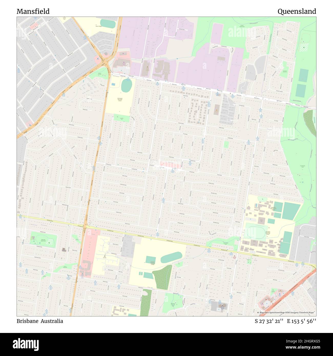 Map of mansfield Cut Out Stock Images & Pictures - Alamy
