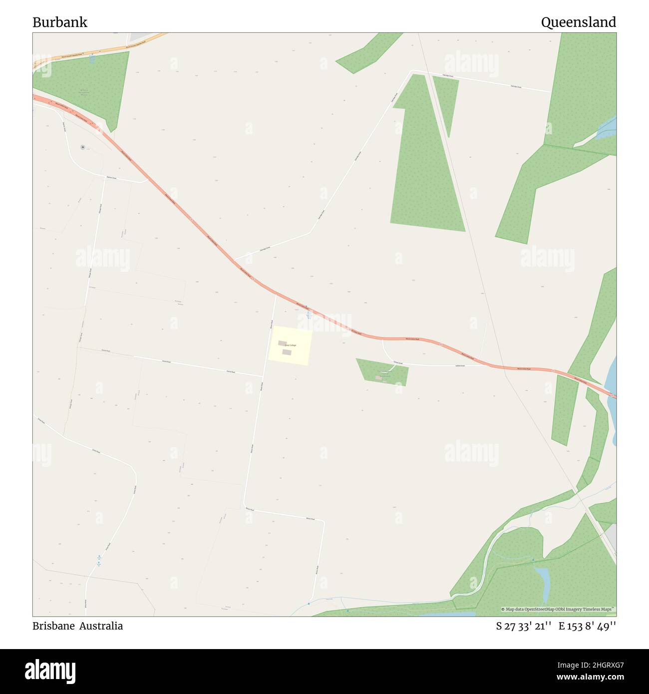 Map of burbank Cut Out Stock Images & Pictures - Alamy
